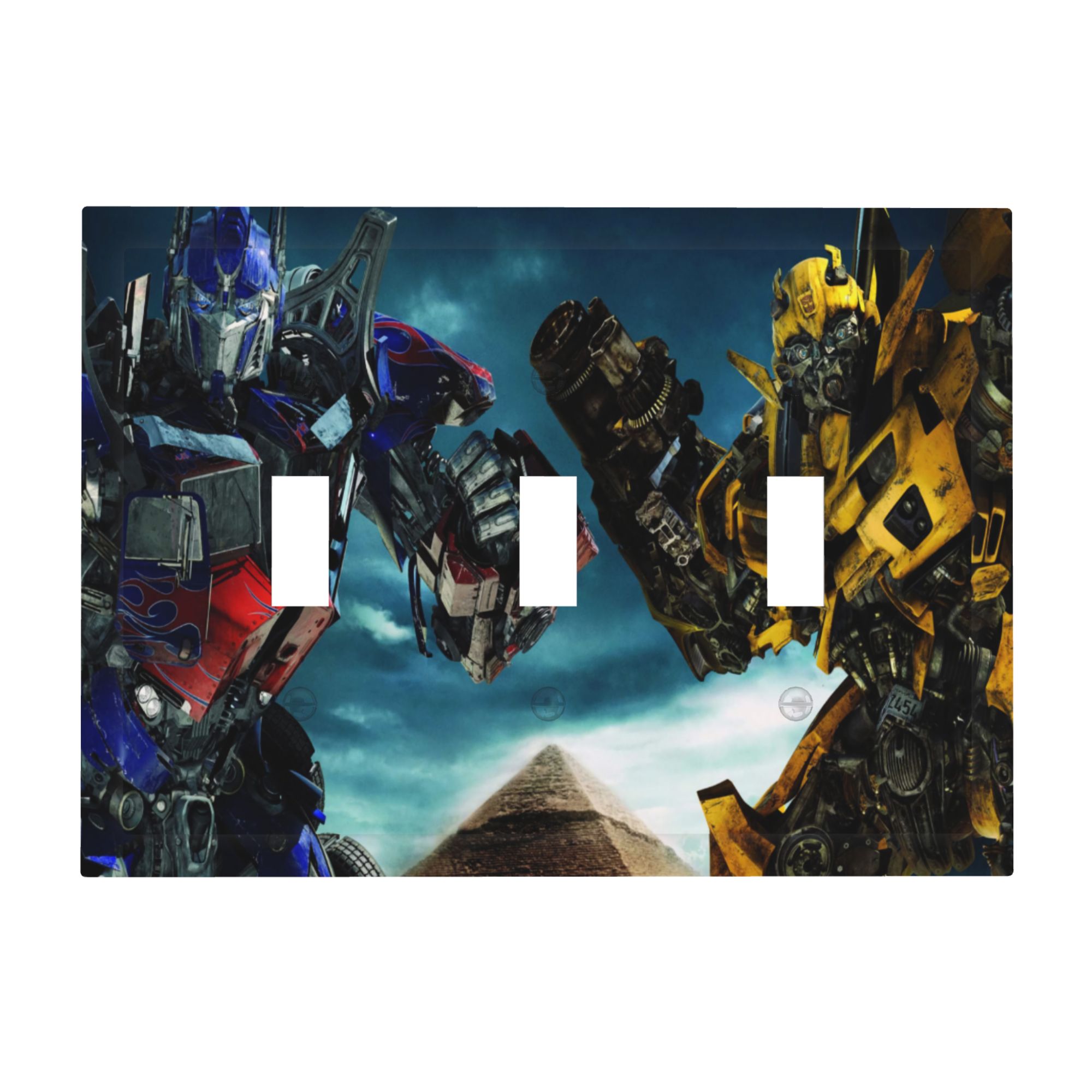 Eye - Catching! Transformers Cartoon Anime Meets Modern Triple Toggle ...
