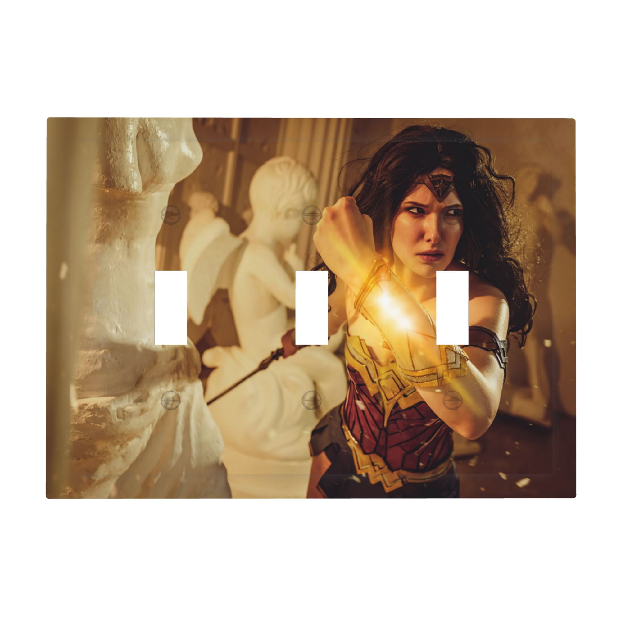 Eye - Catching! Wonder Woman Cartoon Anime Meets Modern Triple Toggle ...