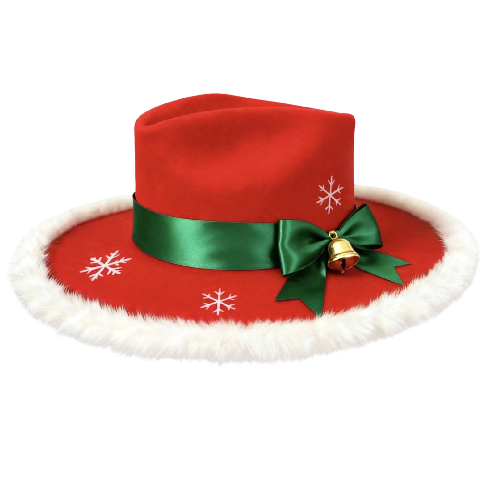 Eye-Catching Wool Hat Soft and Warm Christmas Cap Thick Wool Santa ...