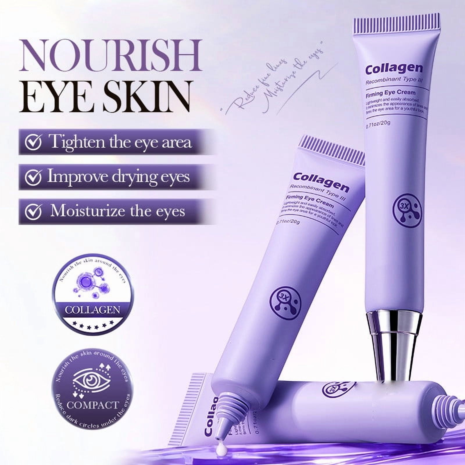 Eye Cream Anti Aging,Eye Cream for Puffiness and Bags Under Eyes ...