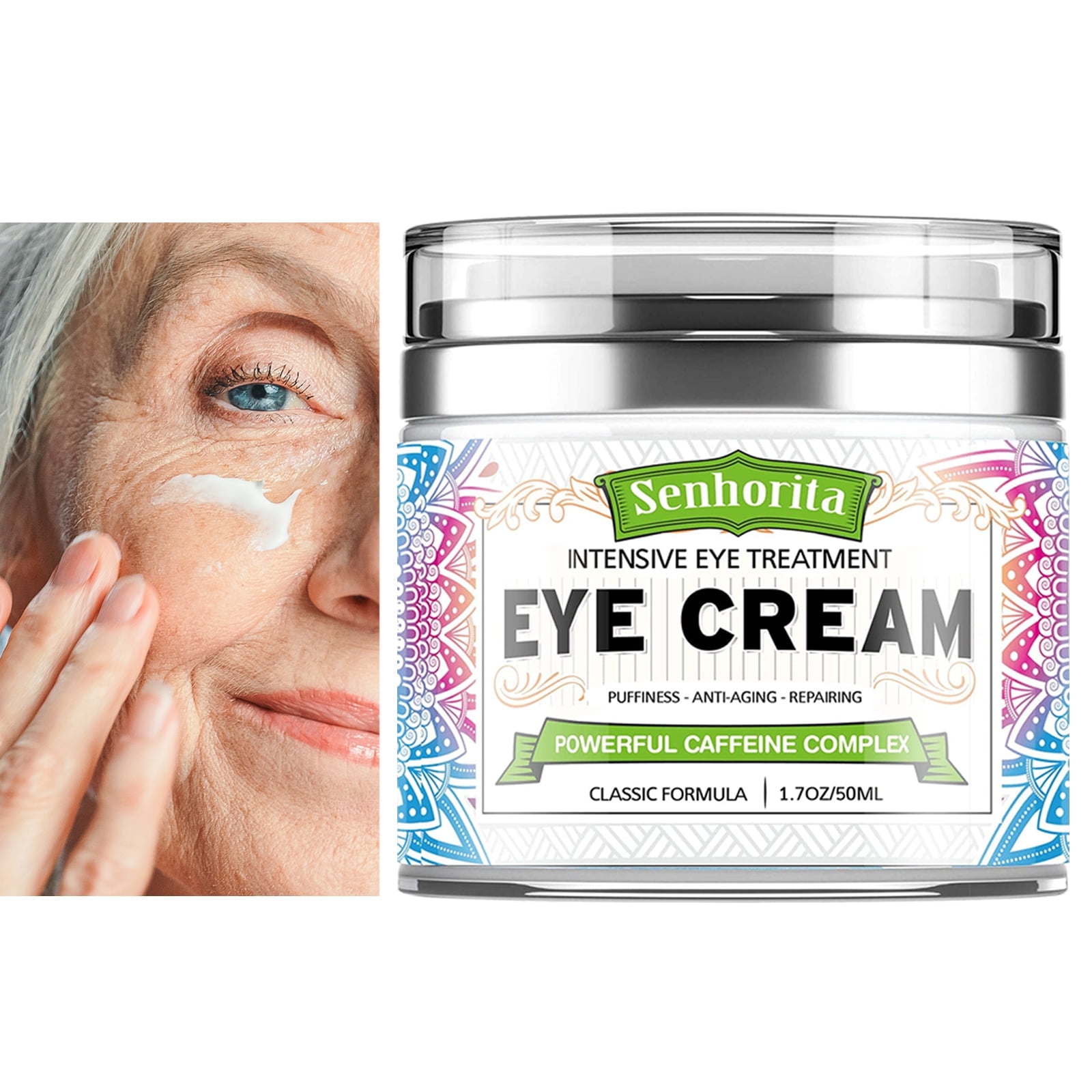 Senhorita Eye Cream, Tightening & Puffy Reducer, Firms & Lifts Skin ...