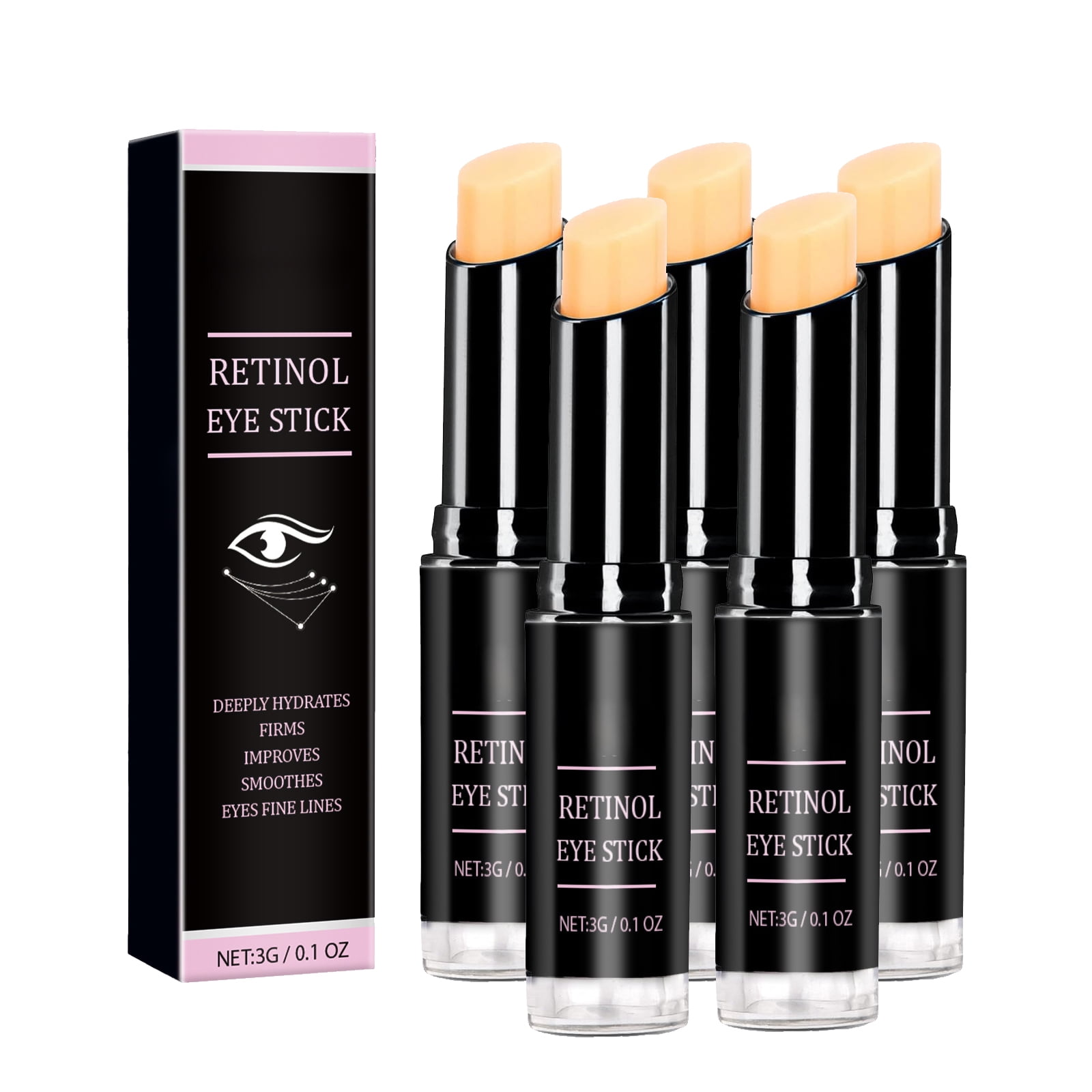 Customer reviews for Eye Cream Stick， Retinol Portable Eye Skin Stick ...