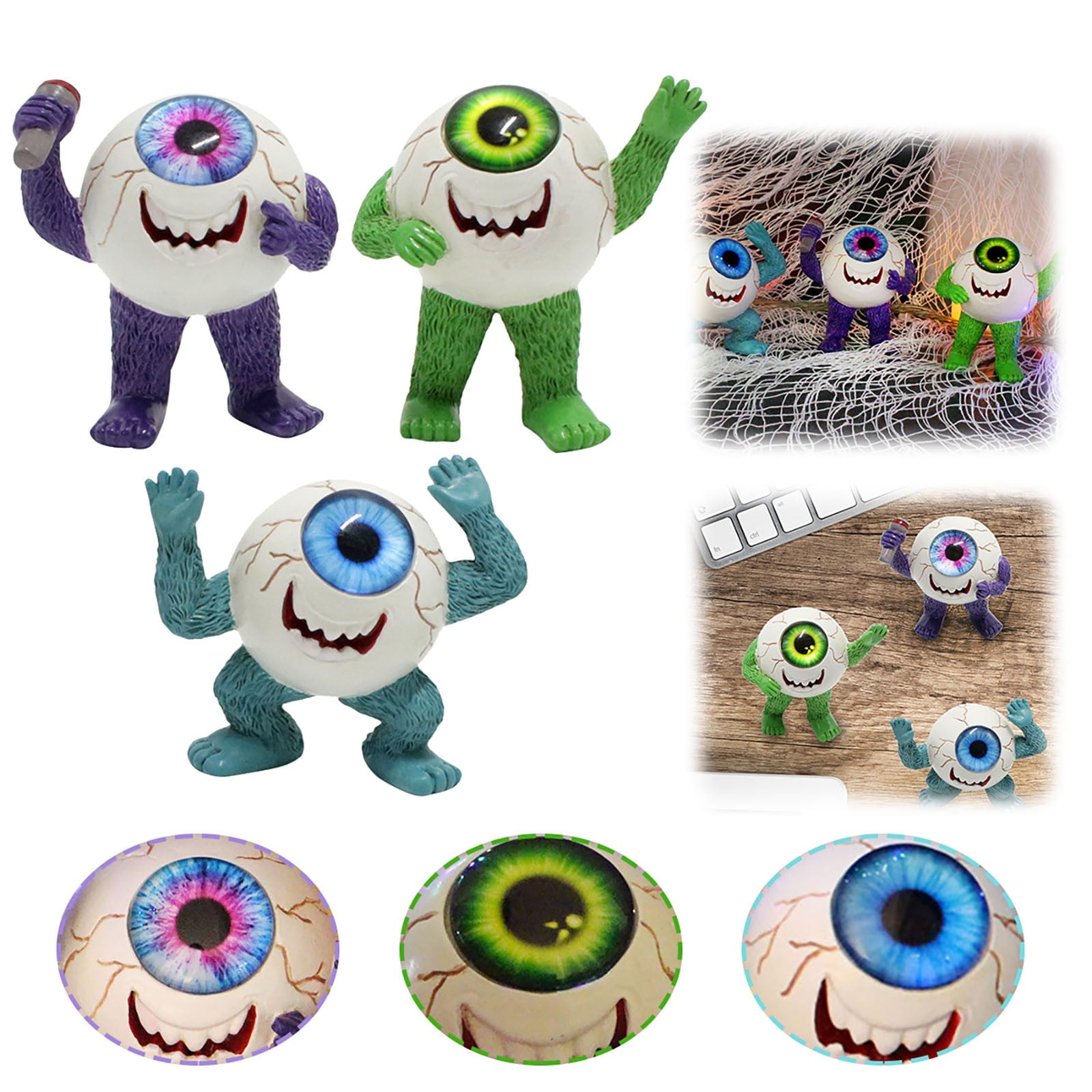 Eye Decoration Resin Craft Home Office Desktop Decoration Festival ...