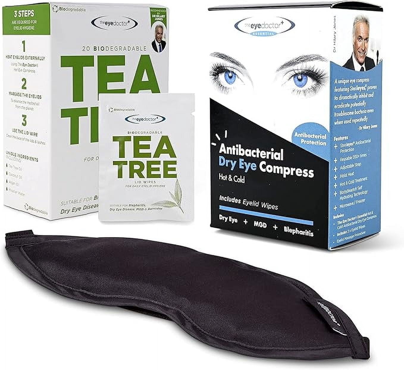 The Eye Doctor Essential Treatment Bundle - Reusable Hot Cold Eye ...