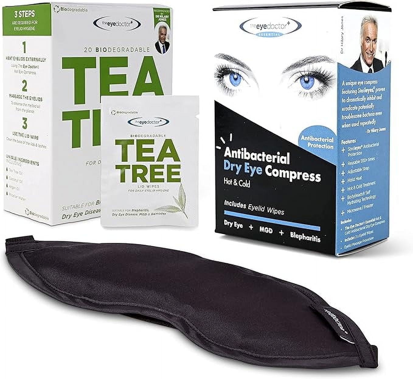 The Eye Doctor Essential Treatment Bundle - Reusable Hot Cold Eye ...