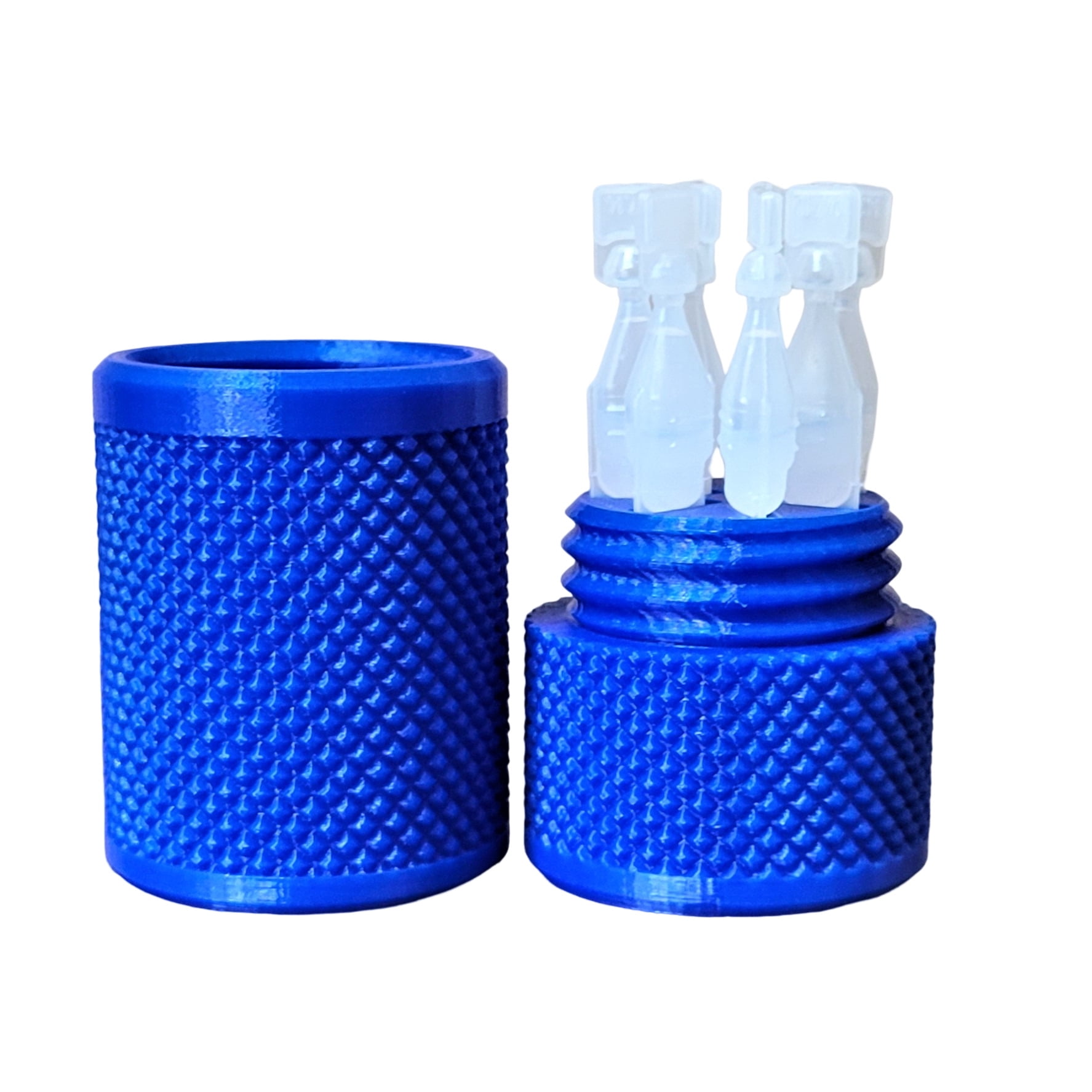 Eye Drop Vials Holder Storage Case - Securely Store Seven (7) Single ...
