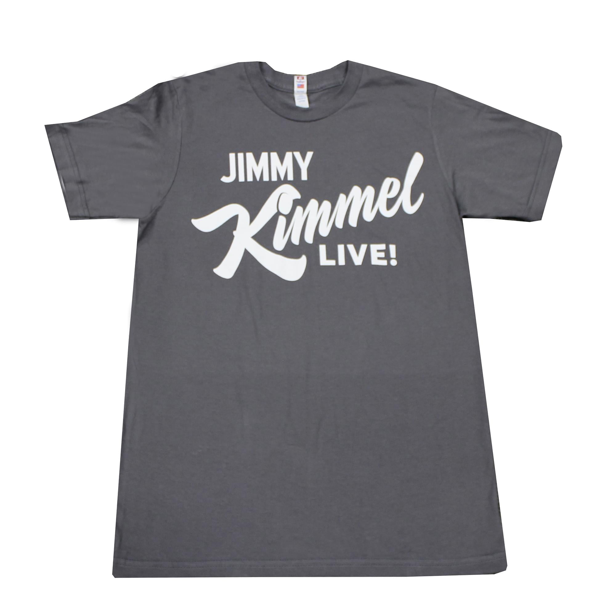 Eye-Dye Jimmy Kimmel Live! Hollywood Charcoal Tee Shirt | Adult X-Large ...