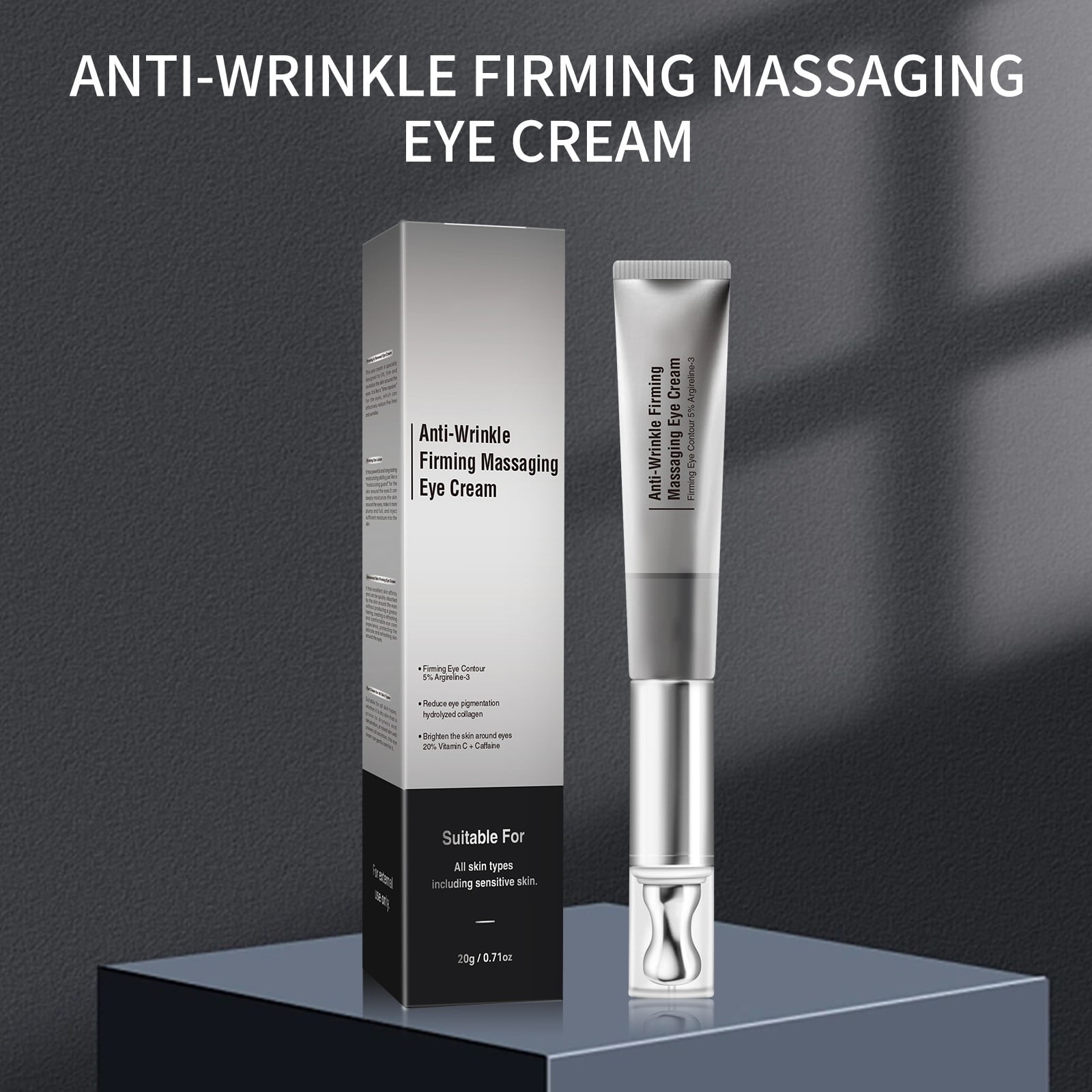 Eye Eraser Massaging Eye Peptide Firming And Electronic Massager ...