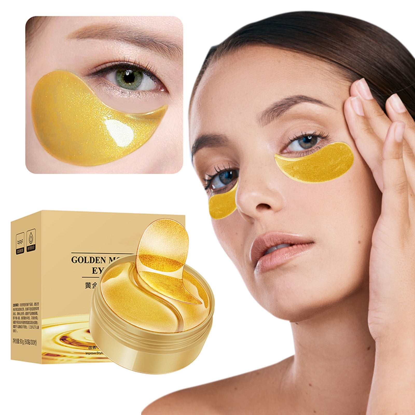 Eye Gel Patch Reusable Eye Patch Right Eye for Adults Reusable Silicone ...