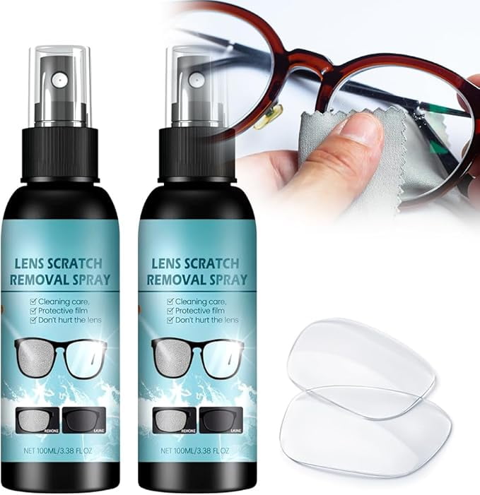 Eye Glass Cleaners Spray, 2025 New Eyeglass Scratch Remover for ...
