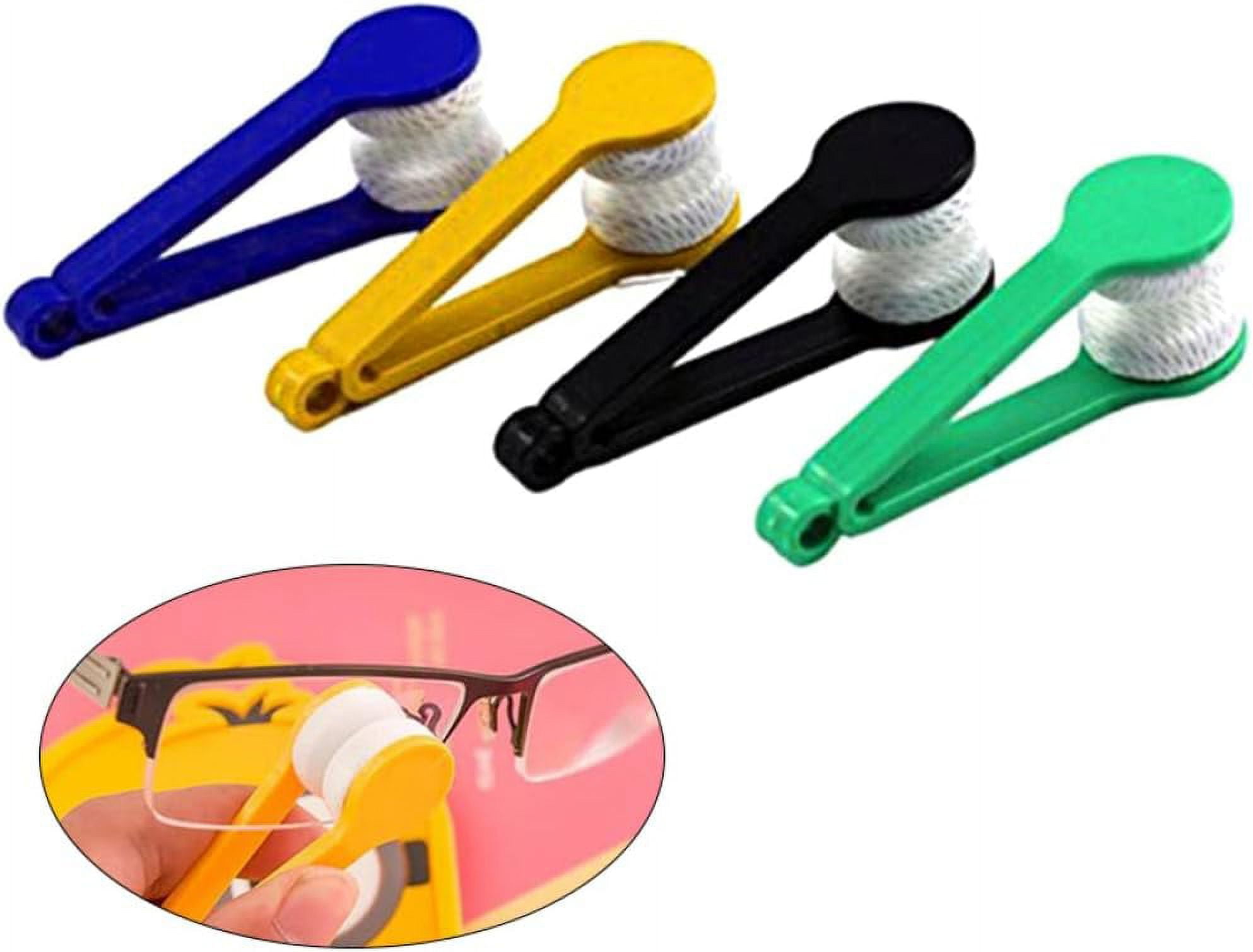 Eye Glasses Lens Cleaner Microfiber Lens Sun Color Glasses Mini Eyewear ...