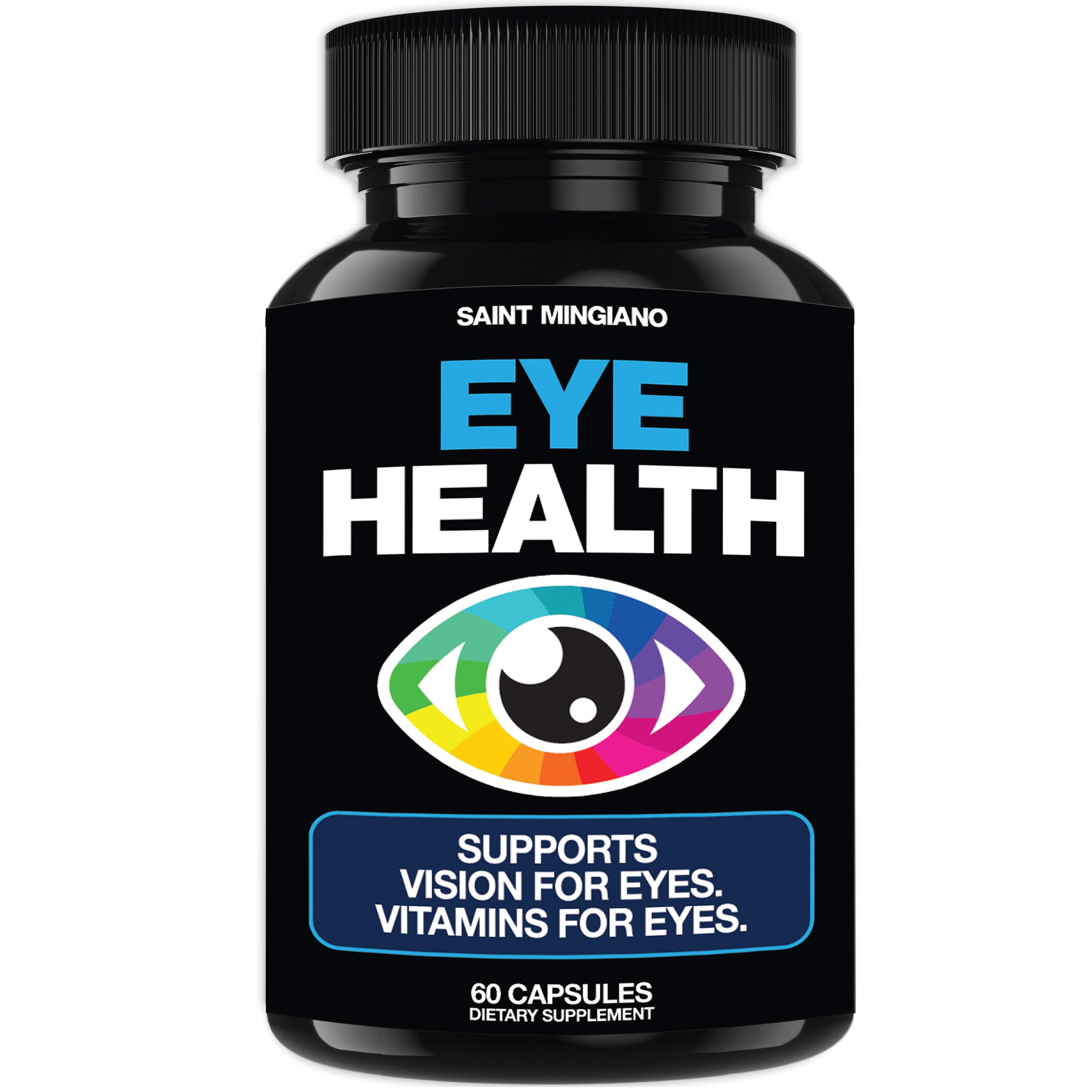 Eye Health & Vision Vitamins Supplement 60 Capsules - Walmart.com