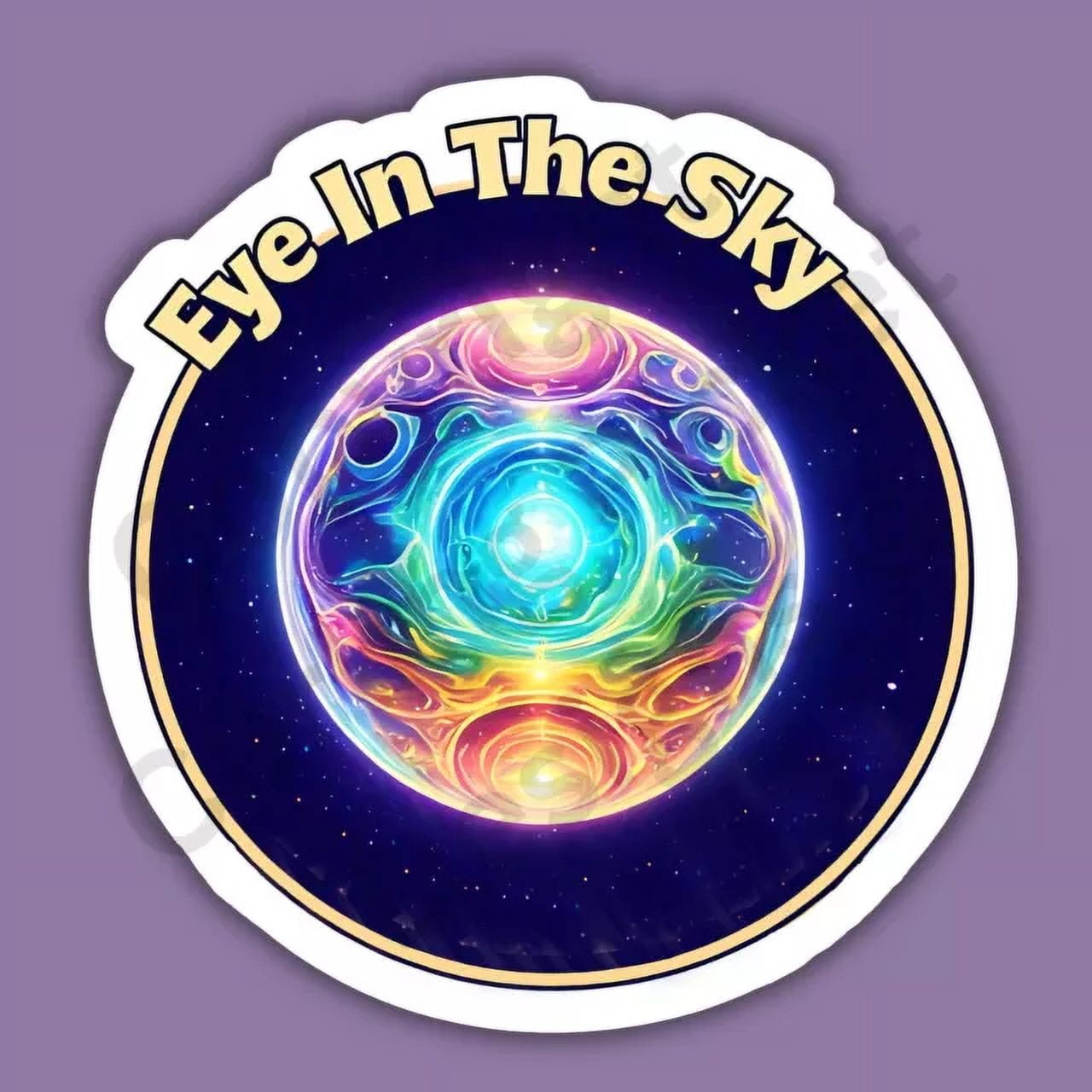 Eye In The Sky Plasmoid Orb Phenomenon 2025 Nj Drones Sticker Phone ...