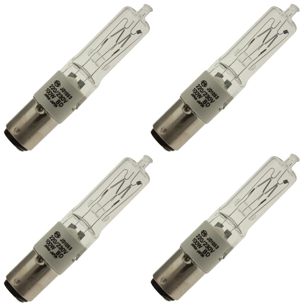 Eye JD220/230V100W/BD, 100 Watt, T5, Bayonet (BA15D) Base Quartz Light ...