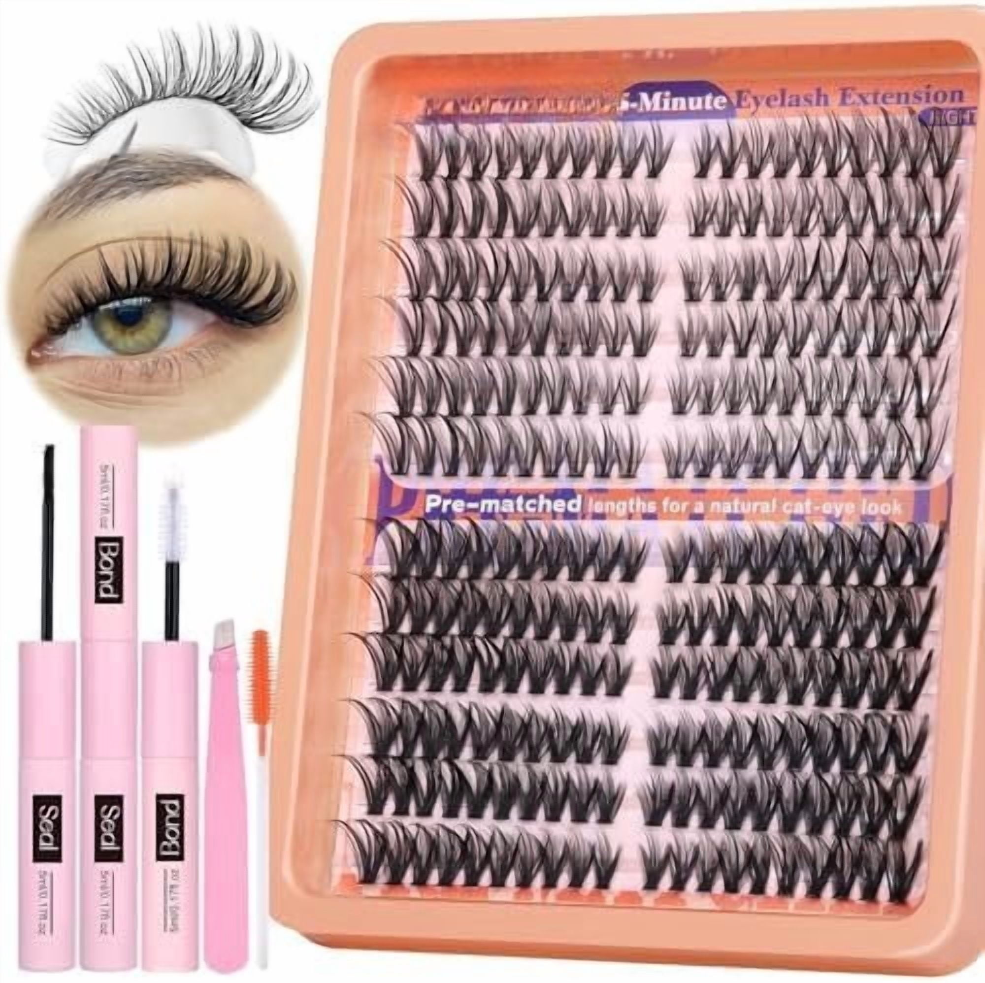 Eye Lash Clusters Kit Wispy DIY Lash Extension Kit Eyelash Extension ...