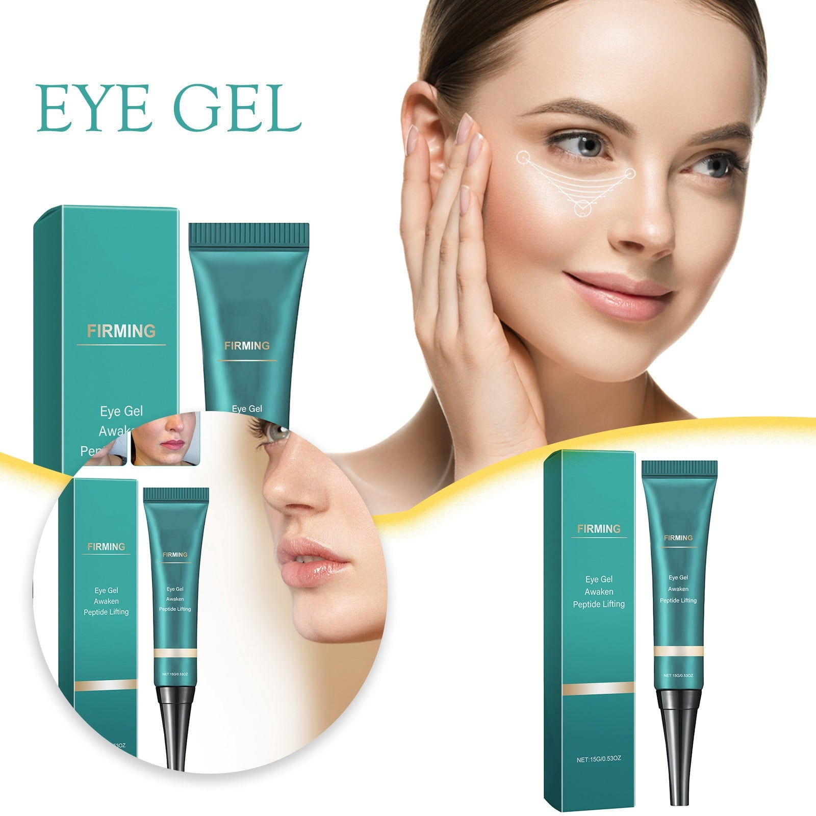[Eye Lift ] Tighten Skin Reduce Fine Lines Dark Puffiness Hydrate ...