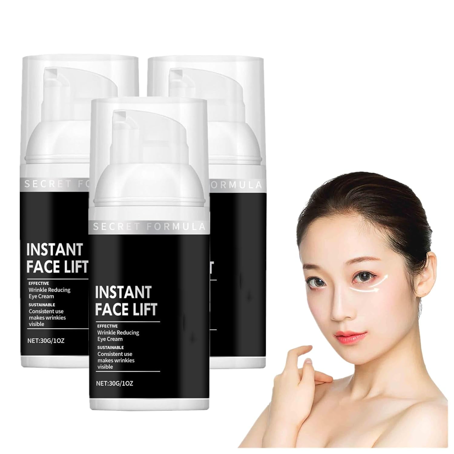 Eye Lifting & Firming Cream, Instant Lift Plus Cernes, Multi Action ...