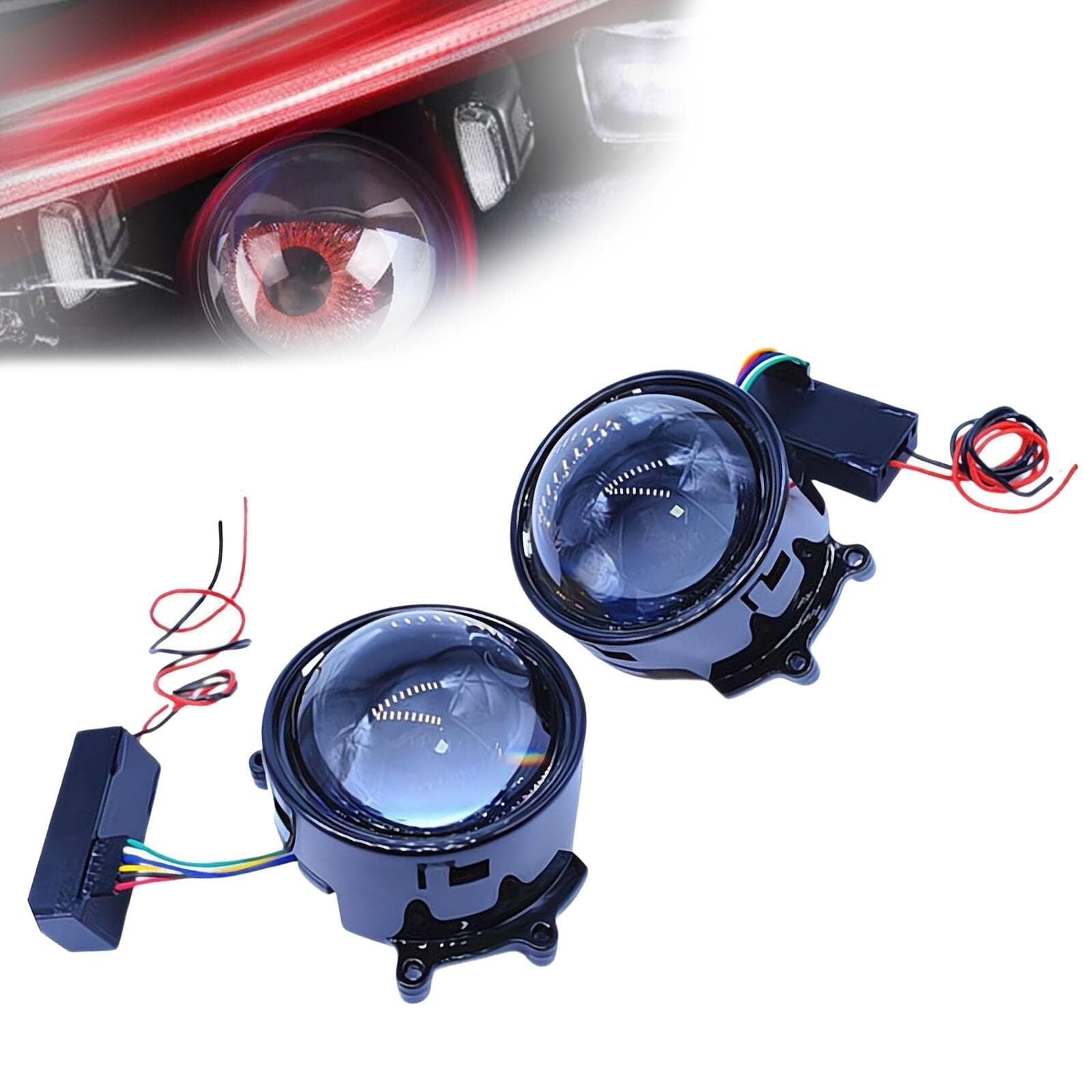 Eye Lights for Car, Demon Eye Headlights Kit, Led Devil Eyes Automotive ...