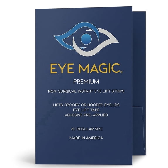 Eye Magic Eye Lift Strips, 80 ct, S/M size, made in USA, for droopy ...
