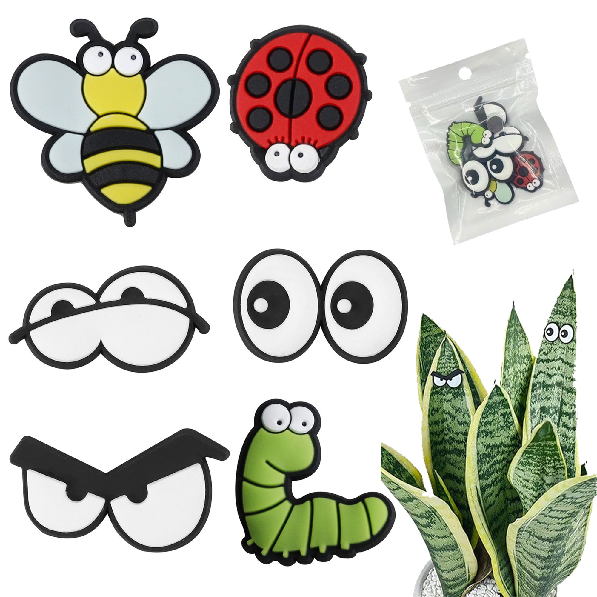 Eye Magnets for Plants, Unique, Plant Safe Charms for Indoor ...