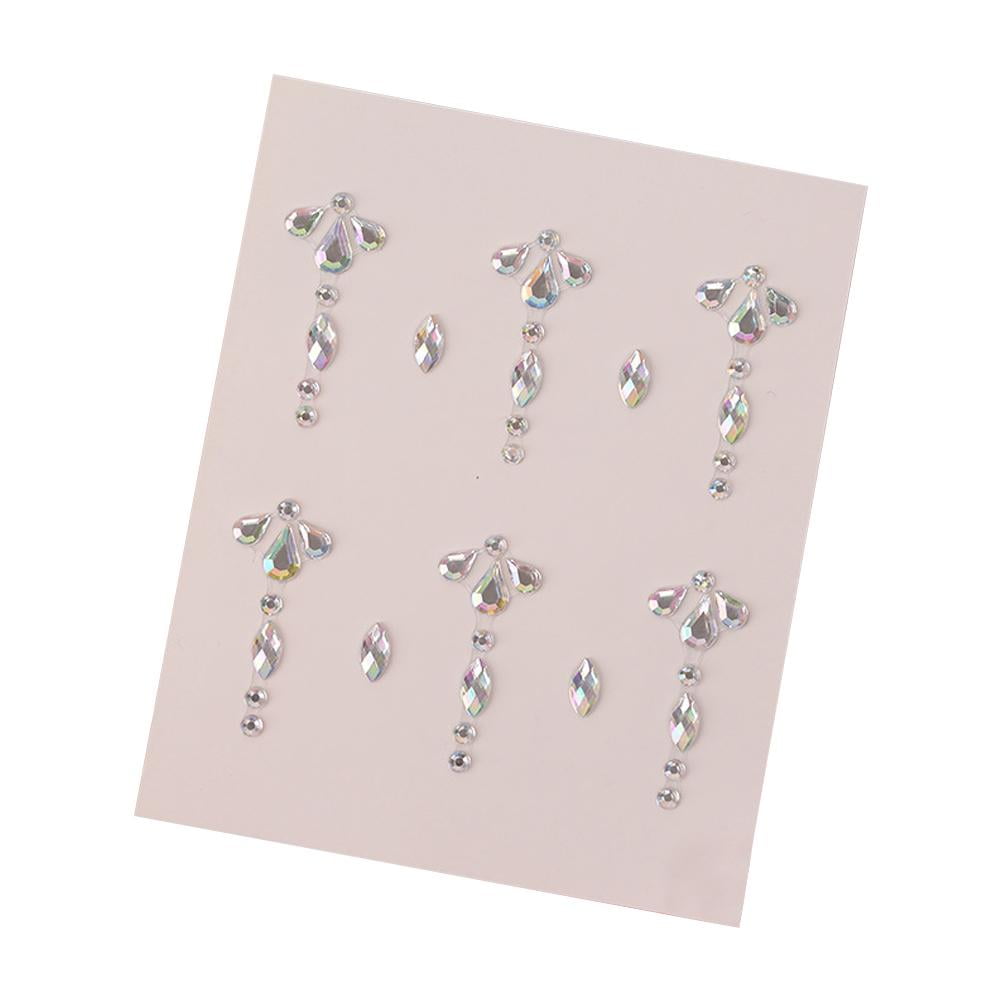 Eye Makeup Rhinestone Sticker Eyebrow Eye Forehead Face Decoration ...