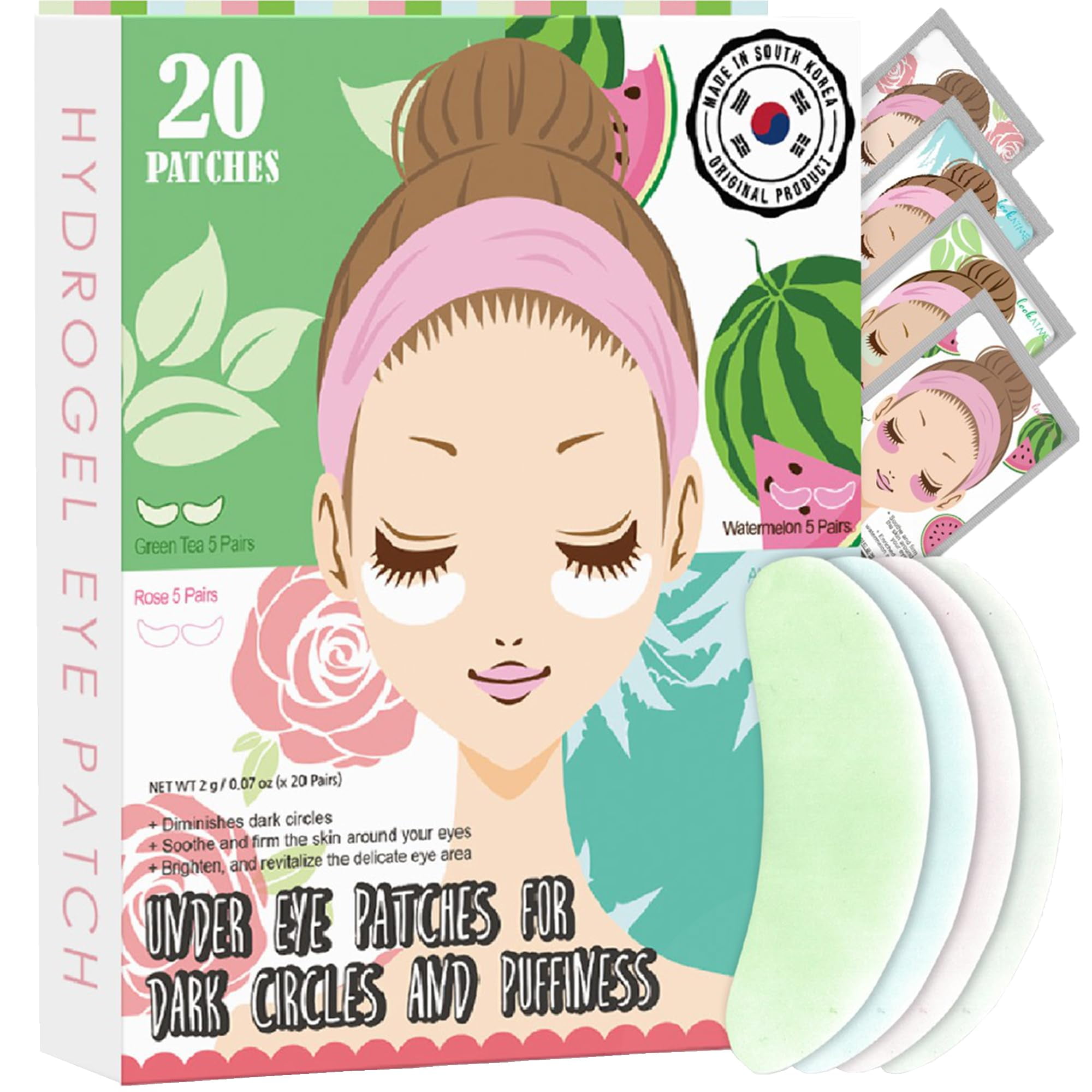 Eye Mask for Puffiness MZF22 - Under Eye Patches for Dark Circles ...