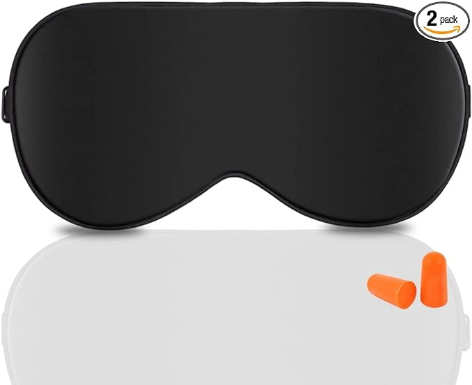Eye Mask for Sleeping, Sleep Mask, Blindfold - Premium Silk Sleeping ...