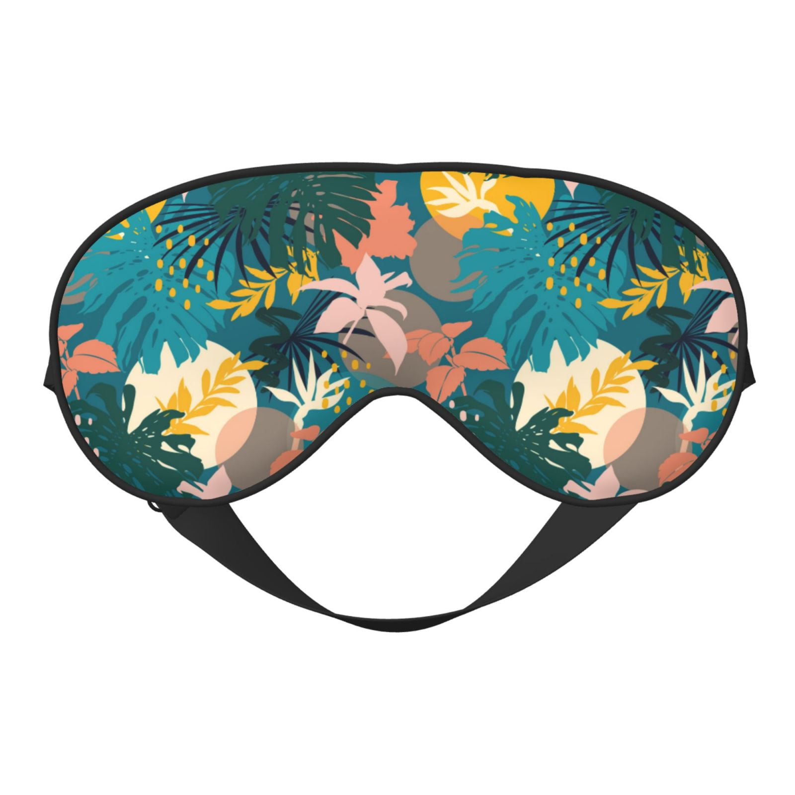 Eye Masks for Sleep - Hawaiian Style Blue Yellow Sleep Masks for Women ...