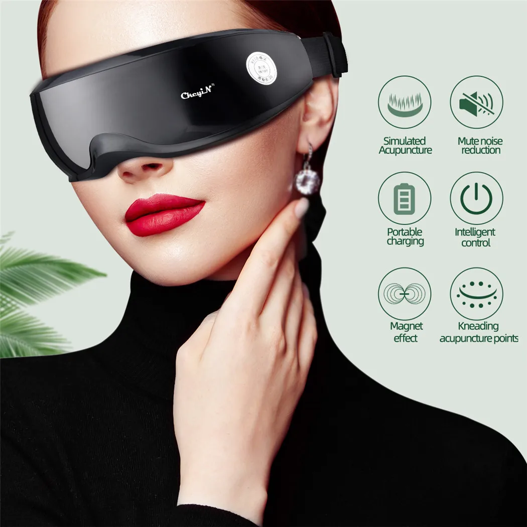 Eye Massager Magnetic Therapy Vibrator Smart Eye Massage Instrument ...