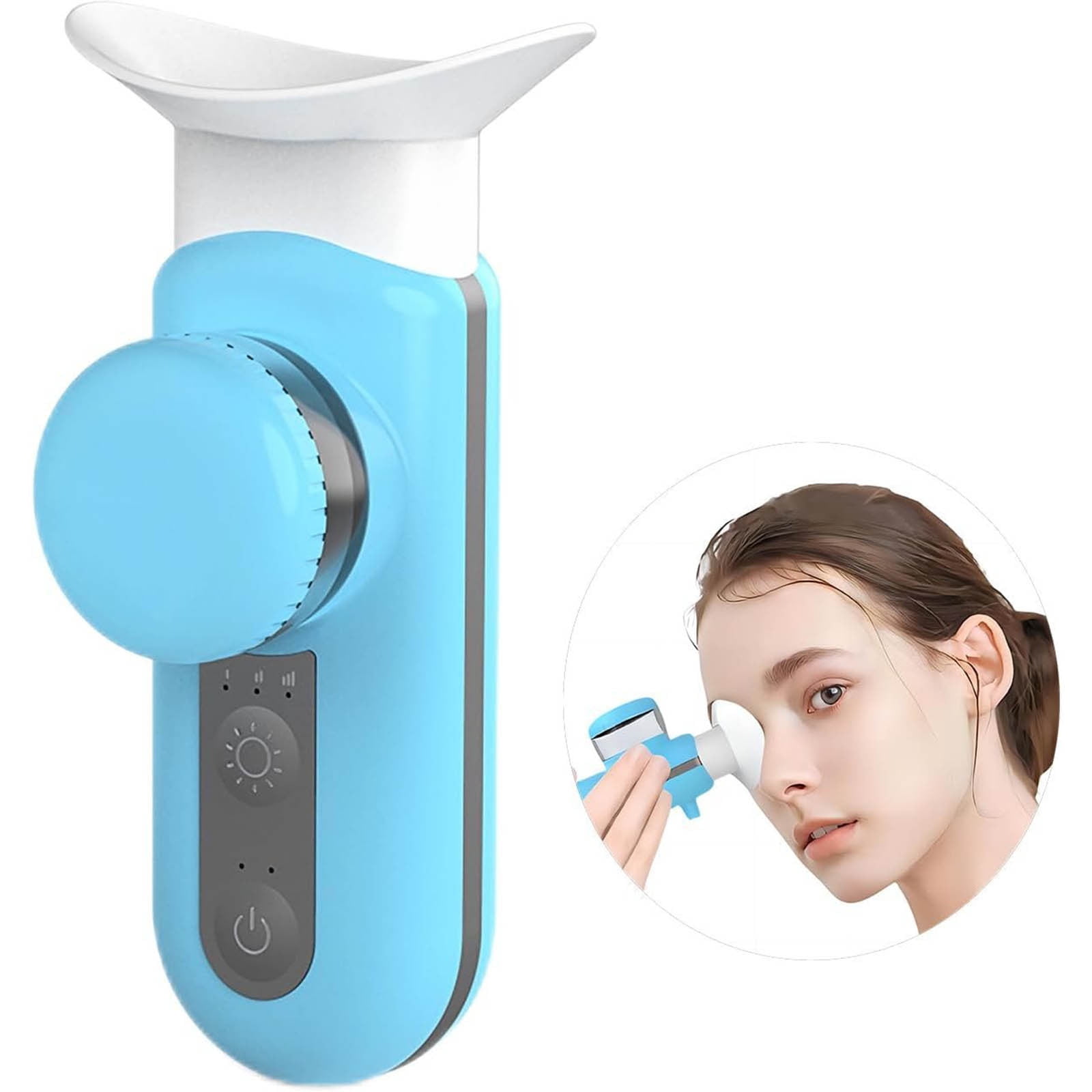Eye Mist Sprayer, Ultrasonic Eye Moisturizer with Heat Therapy ...