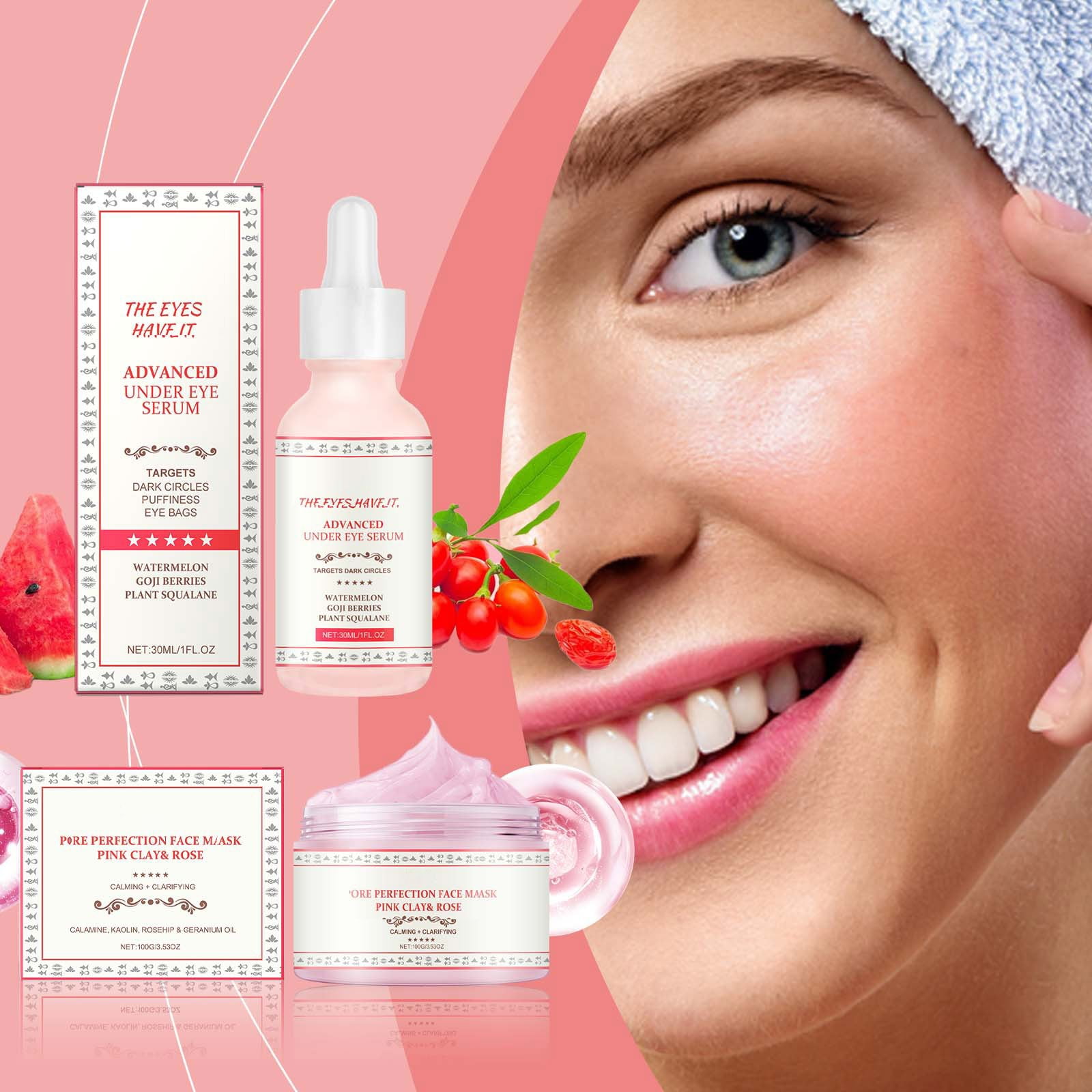 Eye Moisturizer, Anti-Wrinkle Cream, Hydrating Formula, Reduces Fine ...