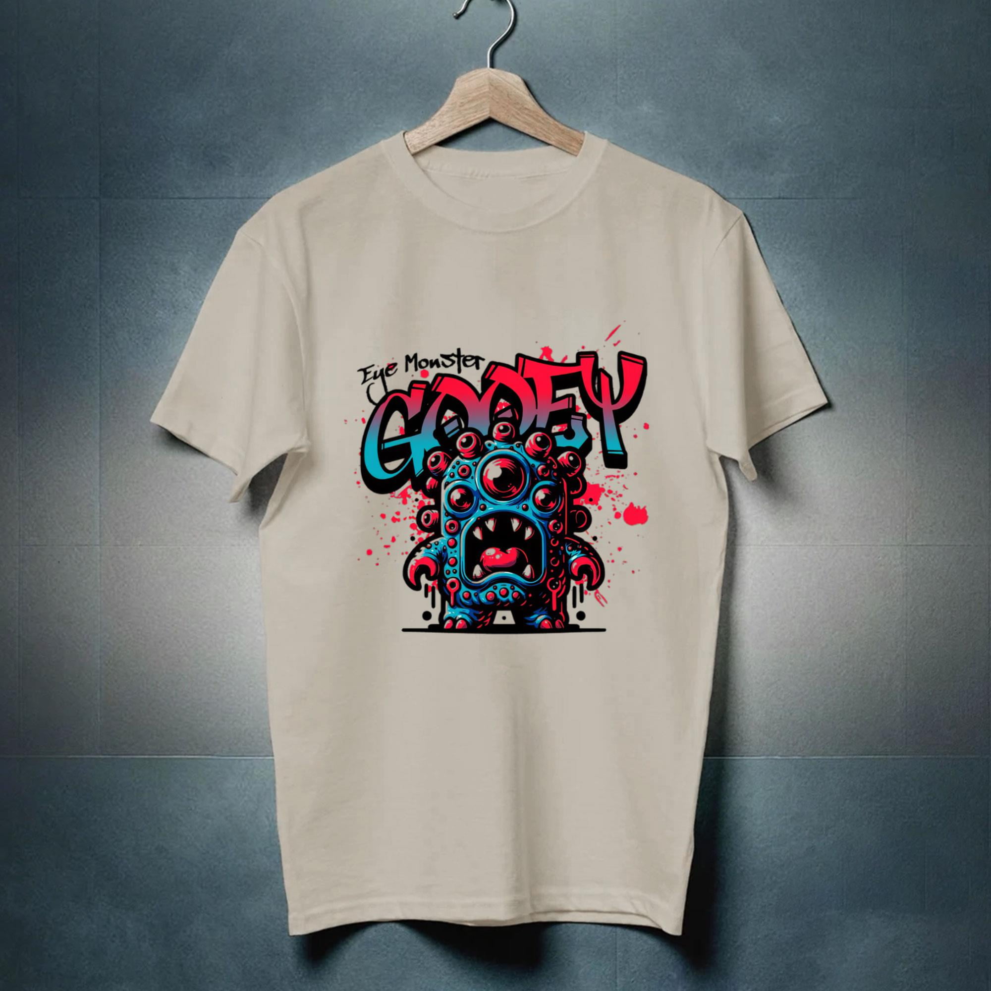 Eye Monster Gooey Shirt, Spooky and Fun Halloween Design, Size S - 3XL ...