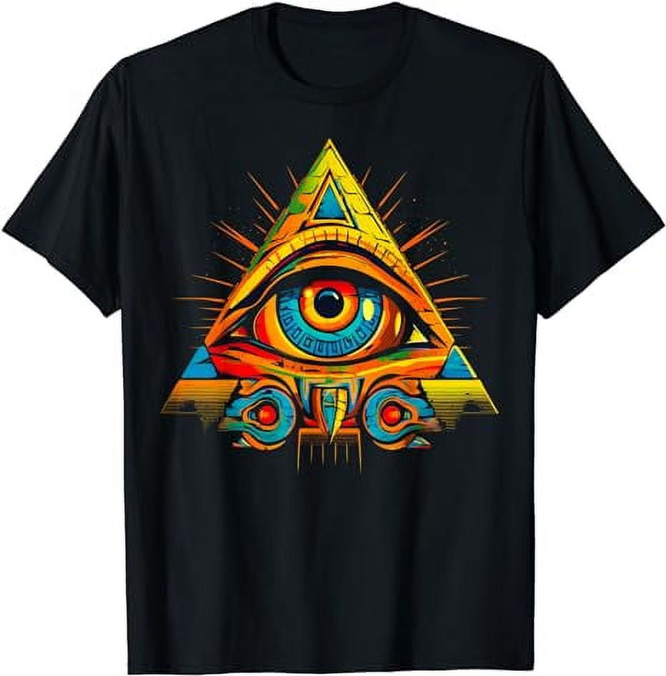 Eye Of Horus Pyramid Egyptian Mythology Ancient Egypt T-Shirt - Walmart.com