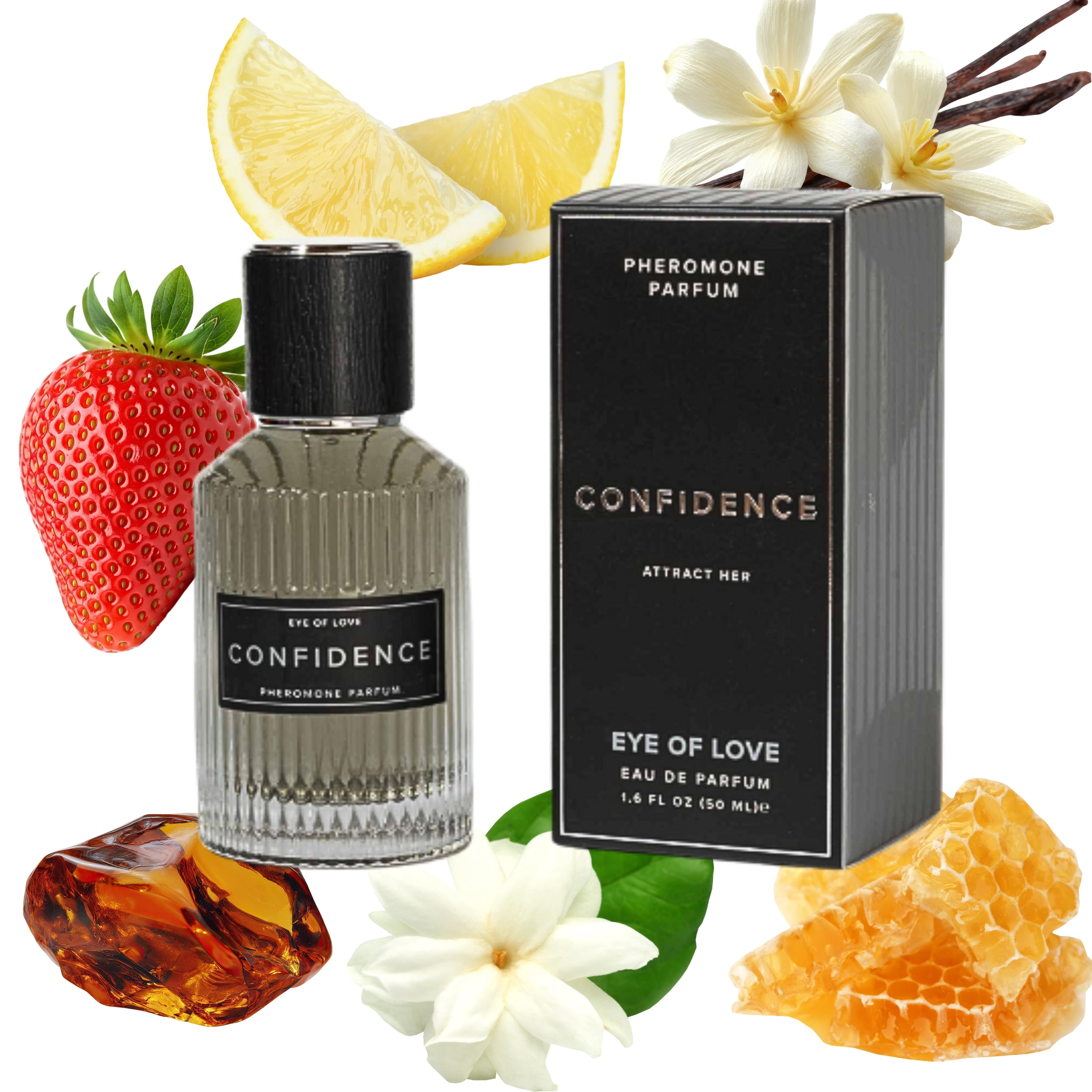 Eye Of Love Confidence 50ml Pheromone Parfum Deluxe for Men - Unleash ...