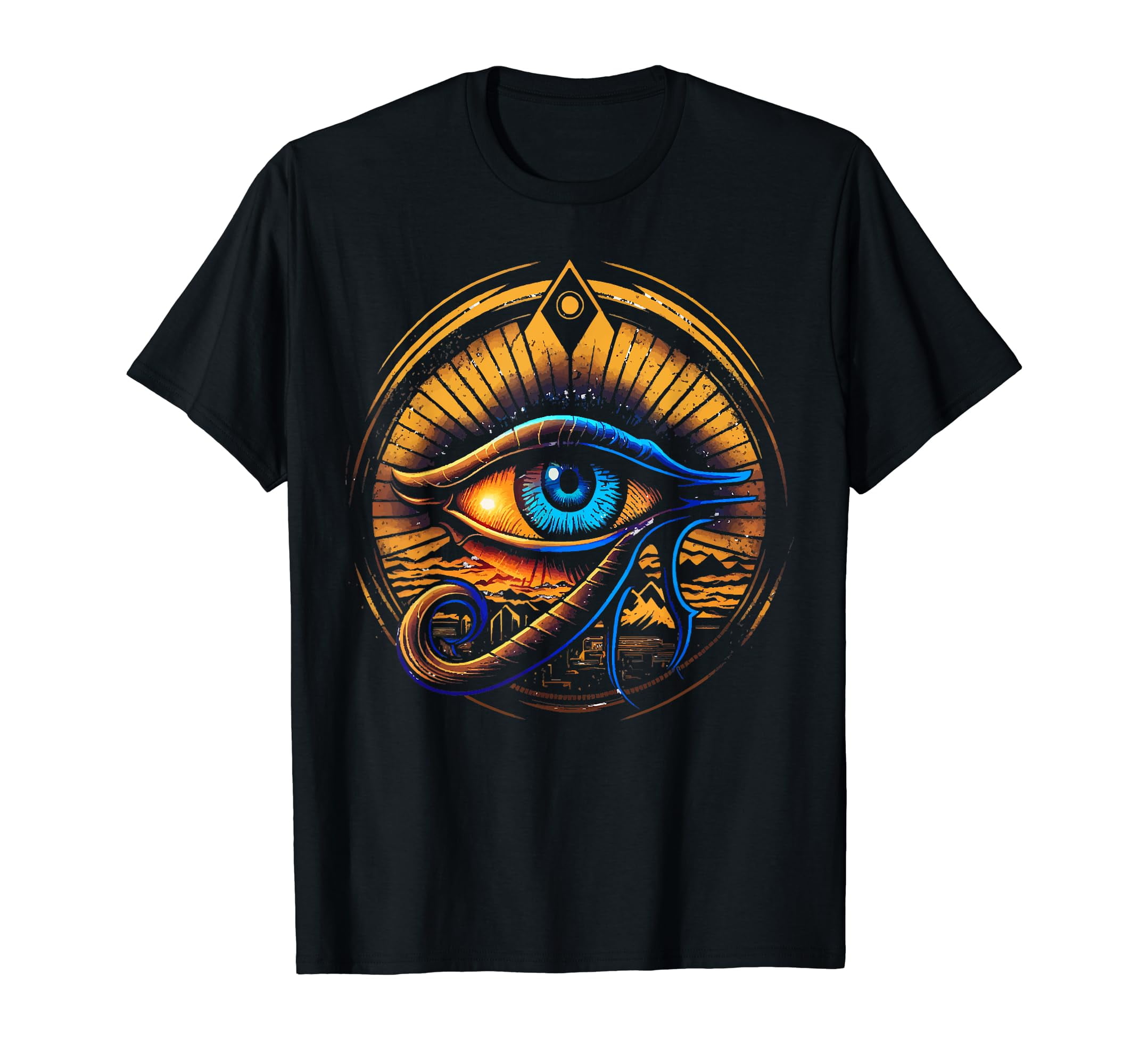 Eye Of Ra Symbol Ancient Egyptian Goddess Egypt Mythology T-Shirt ...