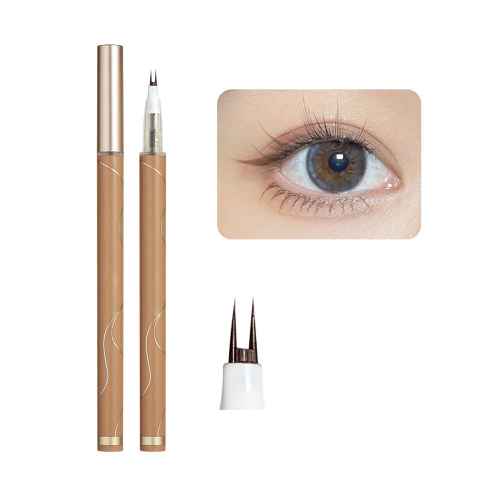 Eye Pencil Thick Glitter Liner Korean Lip Liner Sharpener Cover Stick ...