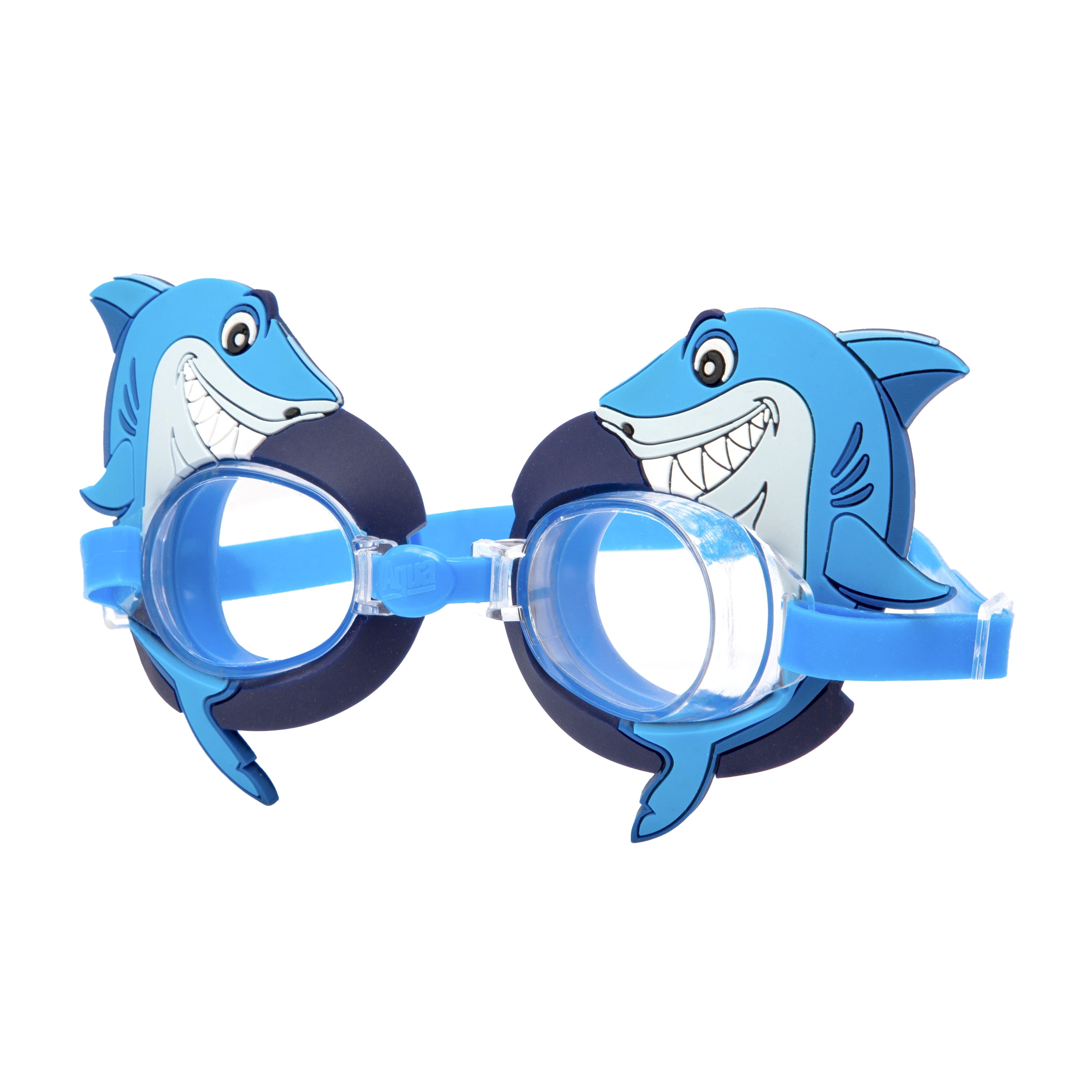 Eye Pop Swim Goggle for Children 6 Years and Up, Blue Shark, Unisex ...