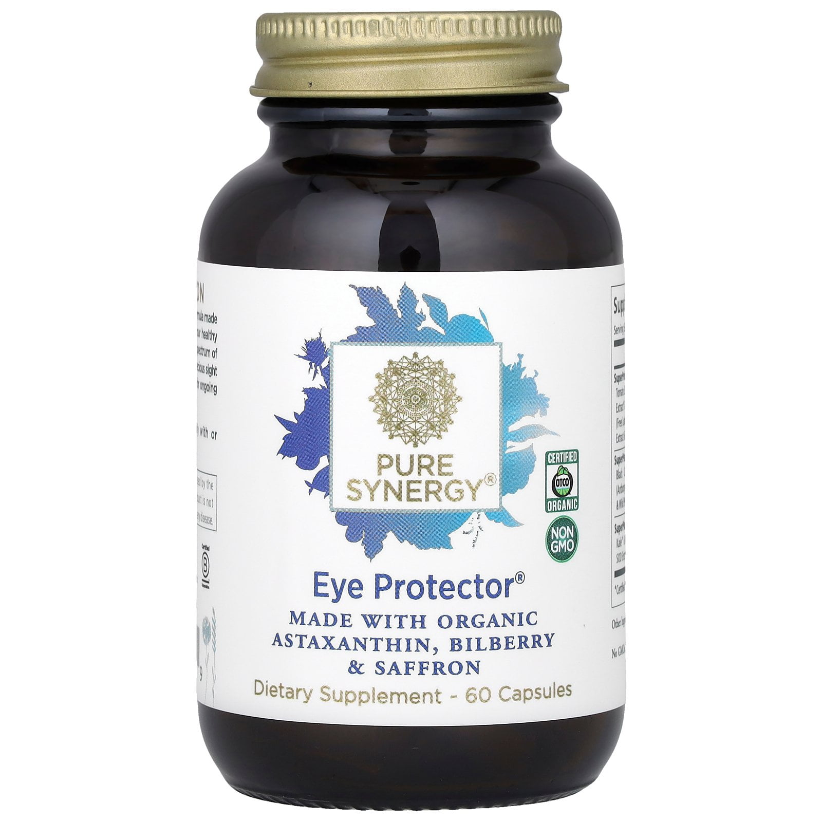 Pure Synergy Eye Protector, 60 Capsules - Walmart Business Supplies