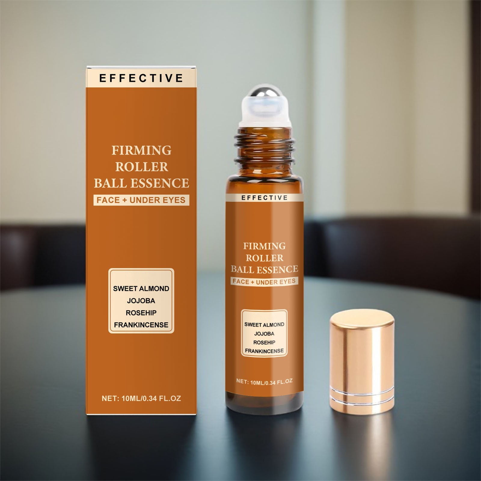 Eye Roller Serum for Puffy Eyes,Frankincense Eye Roller with Castor Oil ...