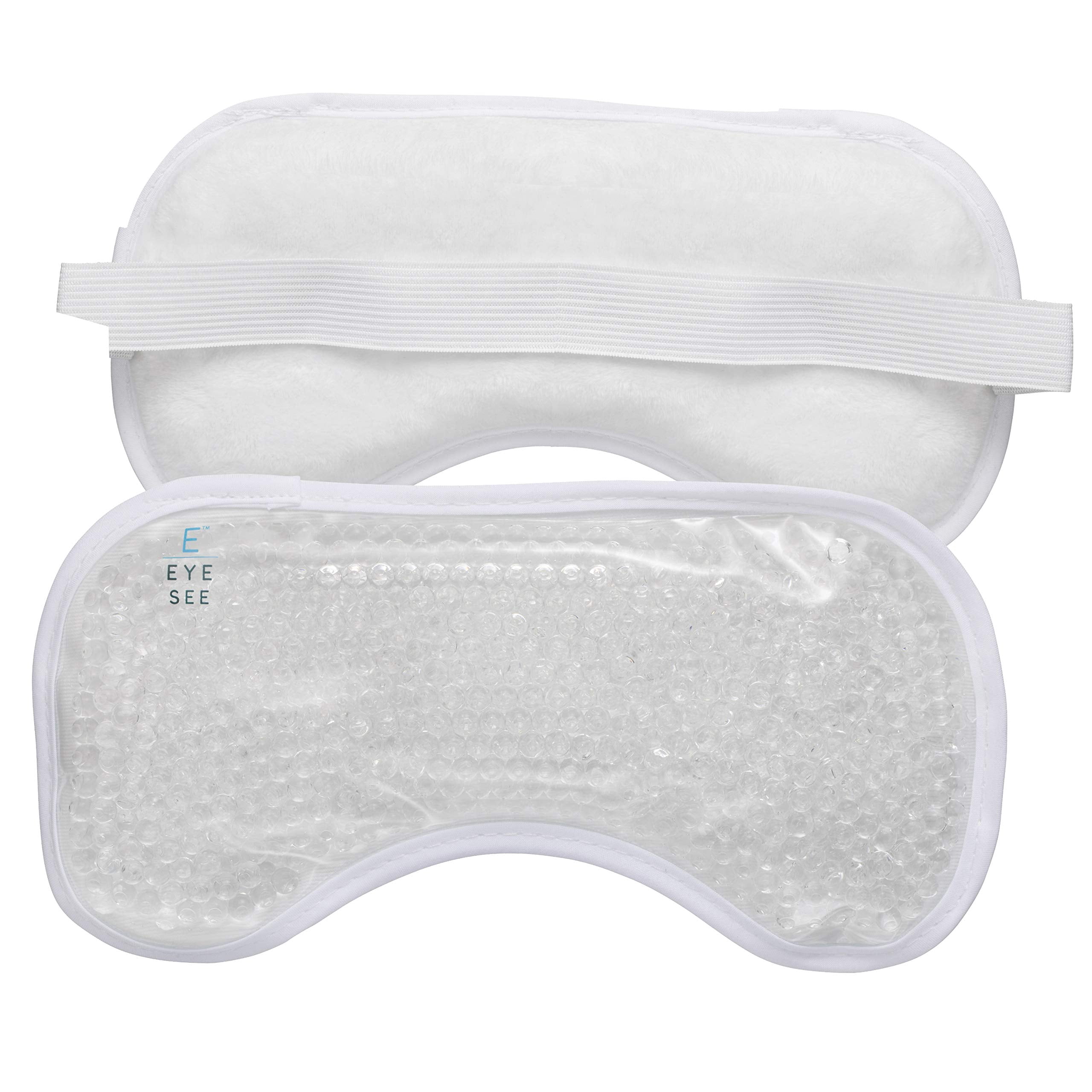 Eye See Plush Gel YPF5 Eye Mask for Puffy Eyes, White - Cold Eye mask ...