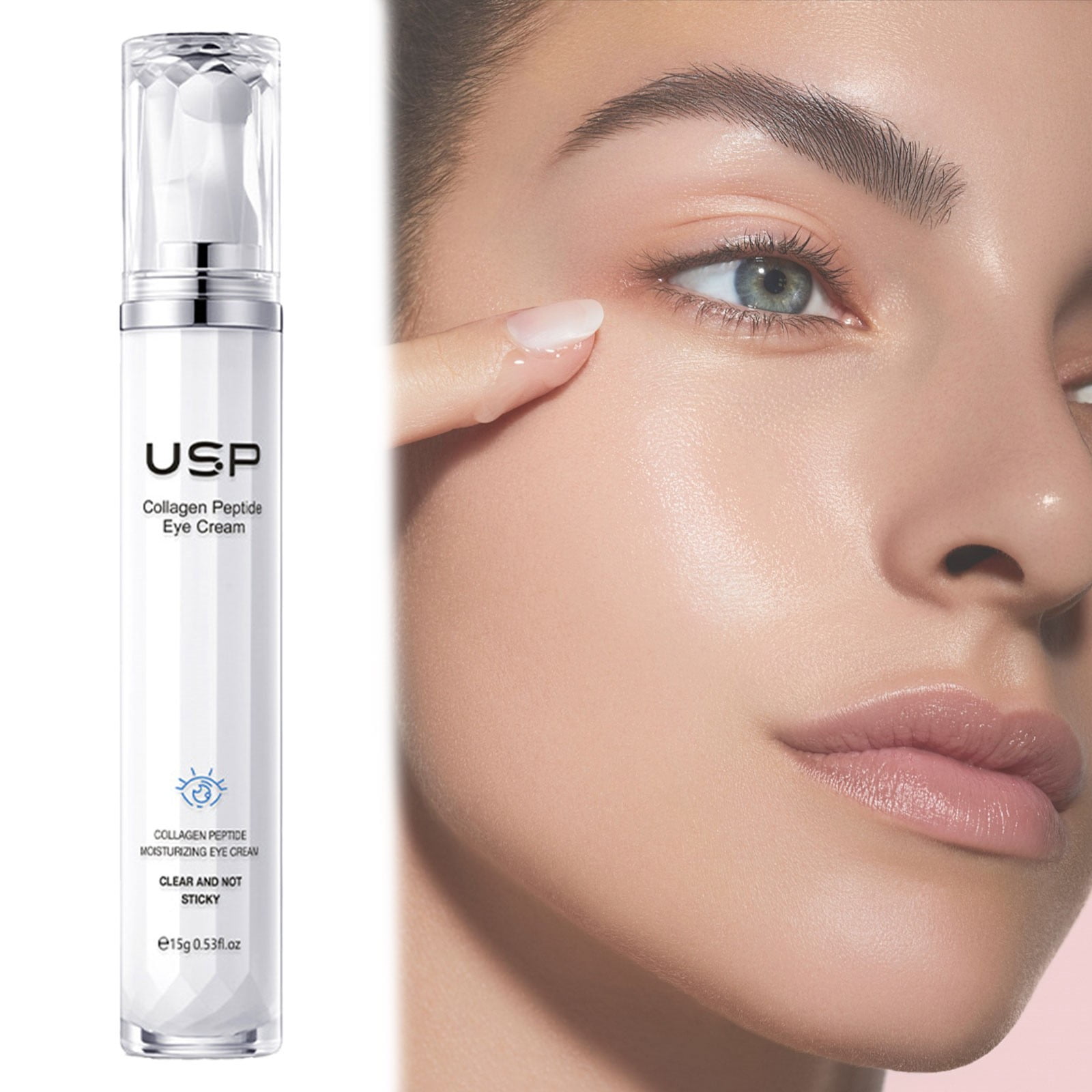 Eye Serum, Under Eye Cream For Dark Circles, 8% Caffeine Eye Serum For ...