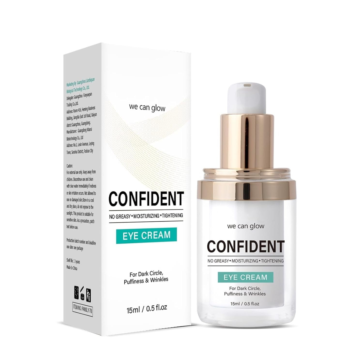 Eye Serum for Anti Aging Dark Circles Bags Puffiness - Under Eye Skin ...