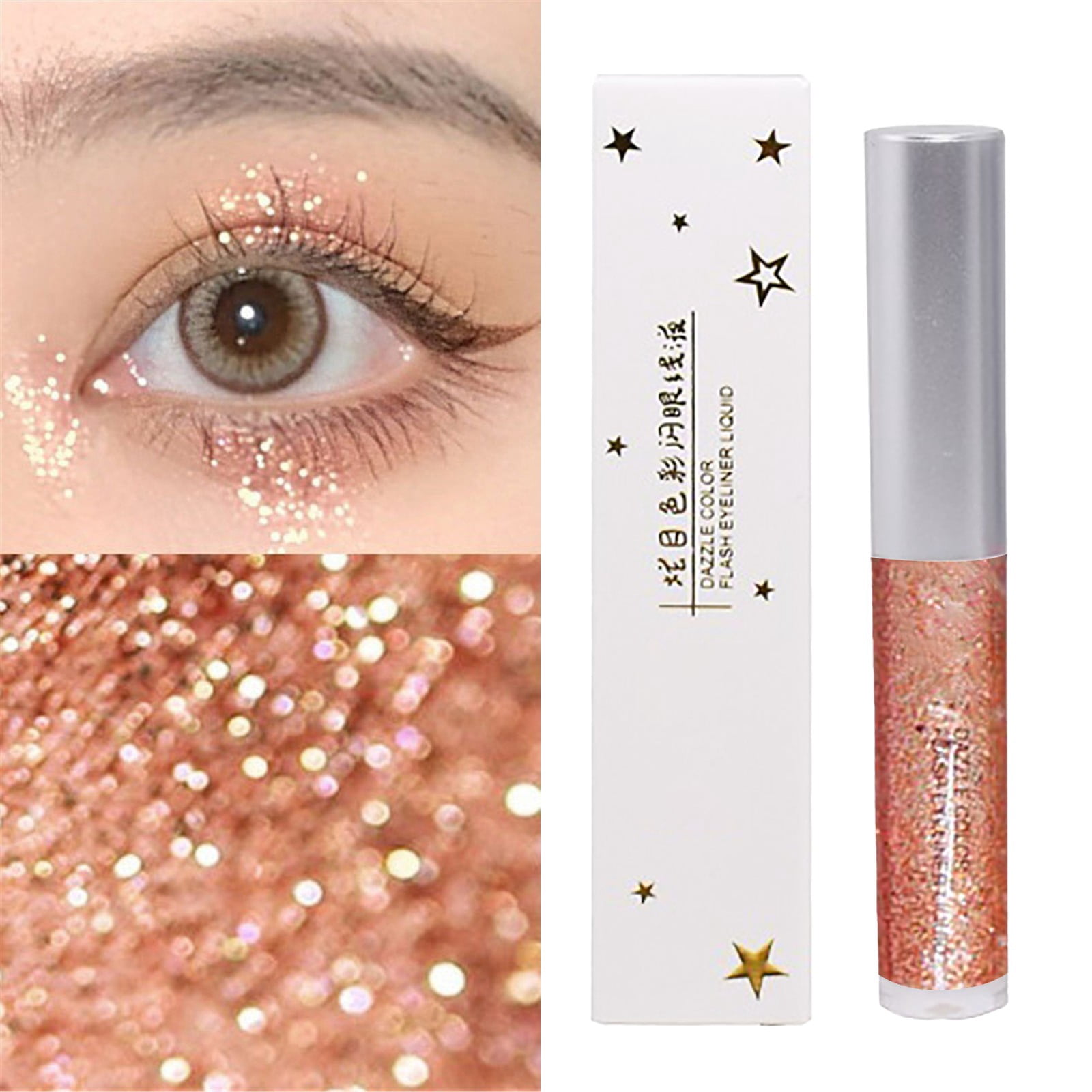 Eye Shadow 1.6Ml Shiny Shiny Liquid Eyeliner Makeup Liquid Glitter ...