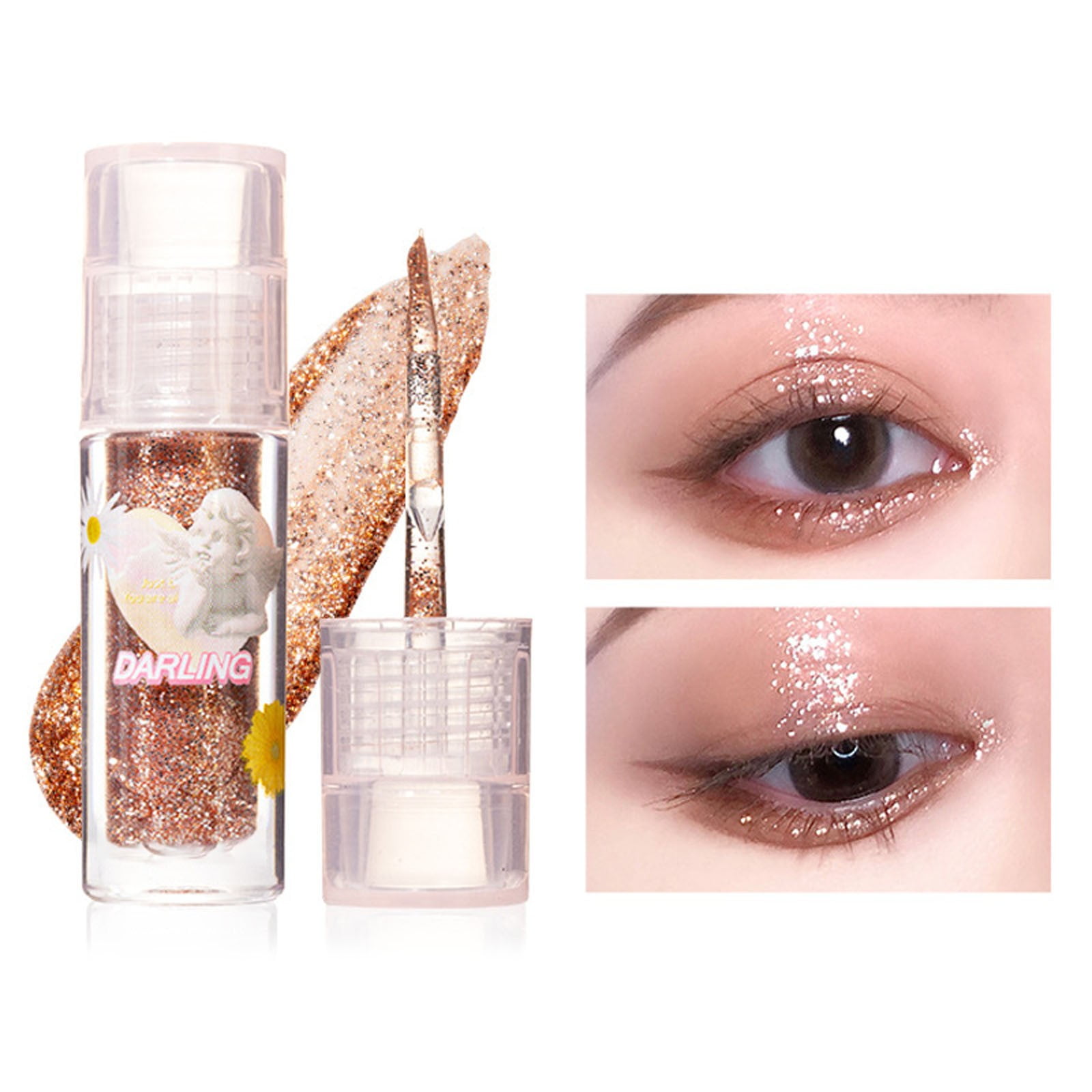 Eye Shadow Korean Makeup Star Diamond Streamer Liquid Eyeshadow Bling ...
