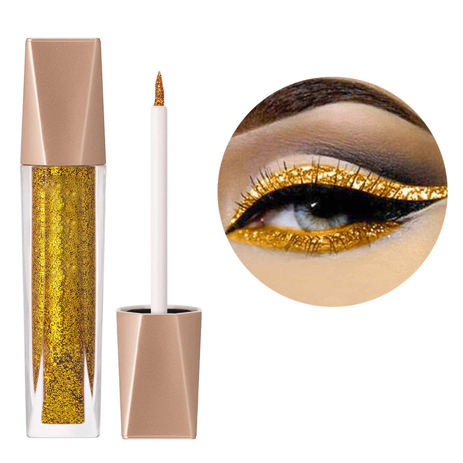 Eye Shadow Liquid Pearlescent Bright Eyeliner Color Cute Durable ...