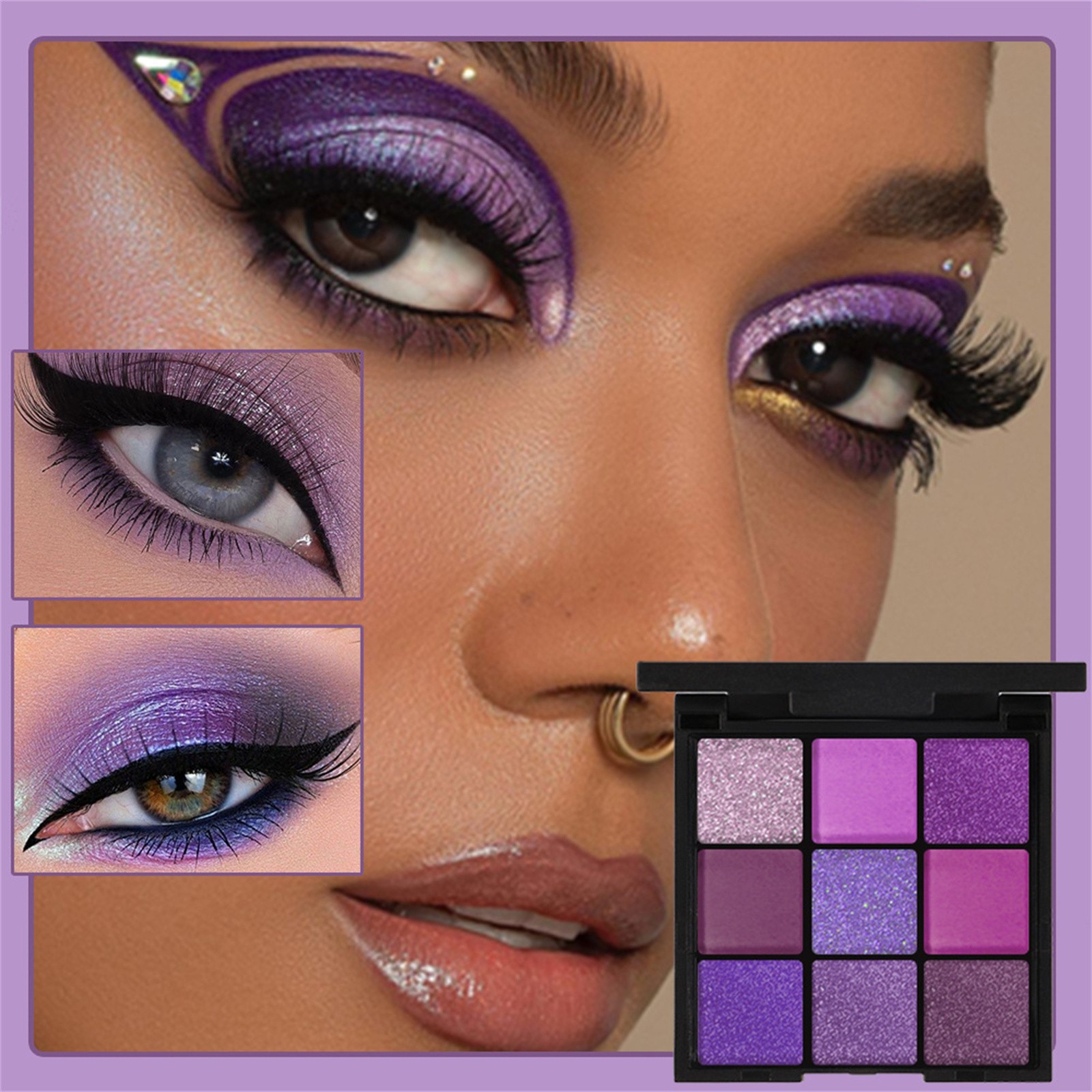 Eye Shadow Tiktok Trend Items Set Eyeshadow Set Rich Colors Makeup Kit ...
