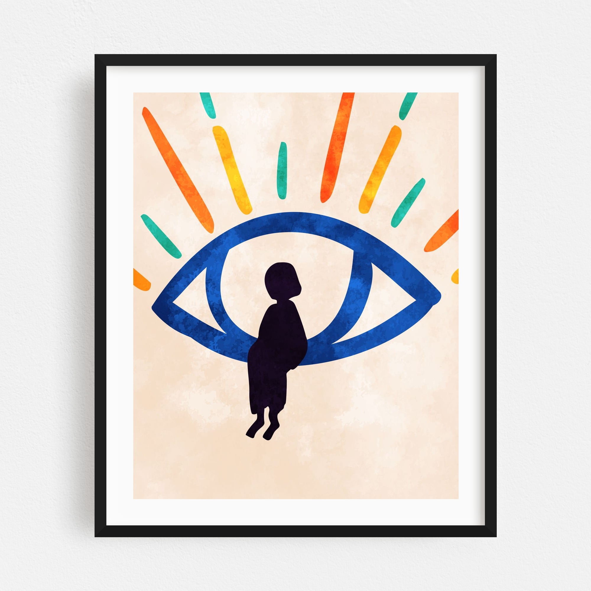 Eye of Silence, Rays of Hope - India Digital Art Abstract Surrealism ...