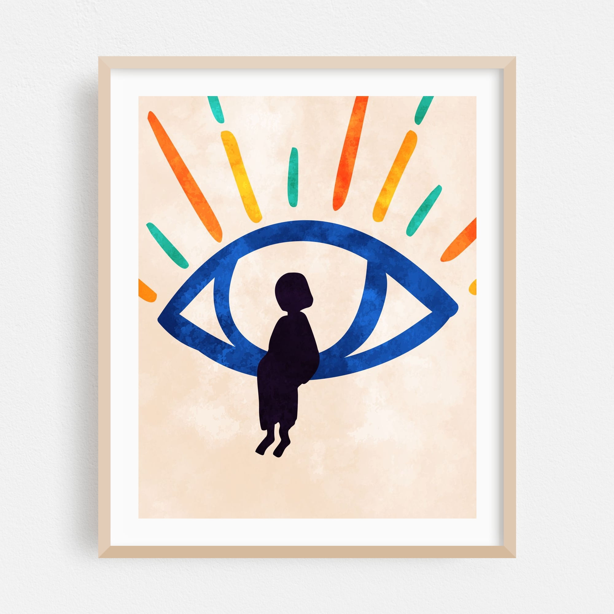 Eye of Silence, Rays of Hope - India Digital Art Abstract Surrealism ...