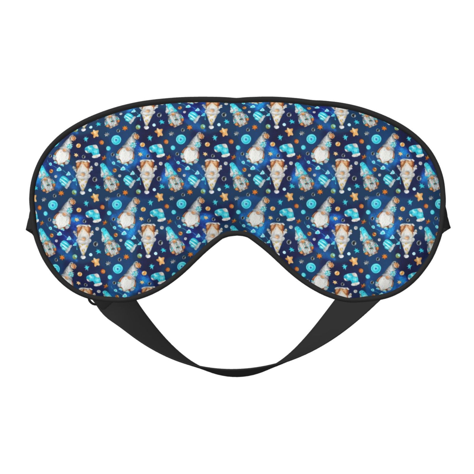 Eye Sleep Mask for Women Men - Ice blue old man cute winter Adjustable ...