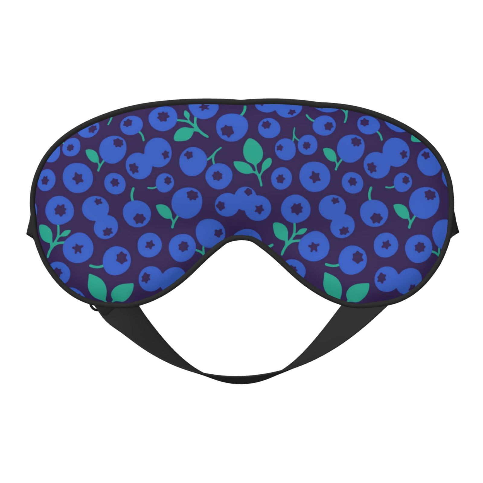 Eye Sleep Mask for Women Men - cartoon Blueberry Print Adjustable ...